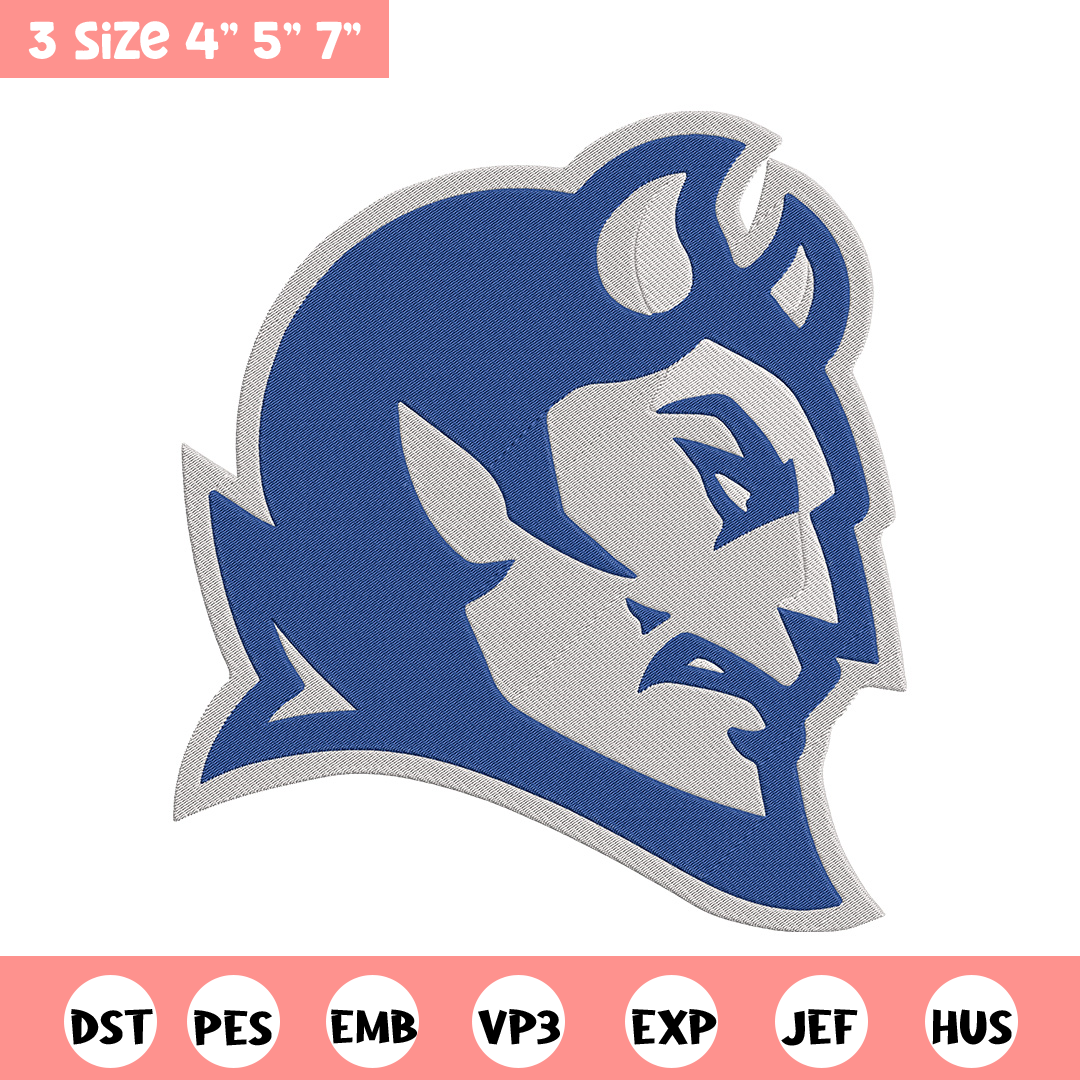 Catholic University logo embroidery design, NCAA embroidery, | Inspire ...