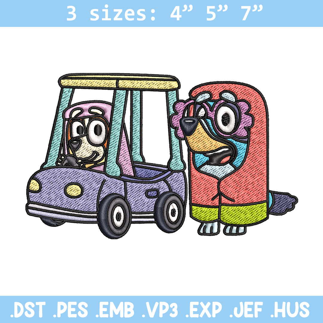 Bluey bingo Embroidery design, Bluey Embroidery, Embroidery | Inspire ...