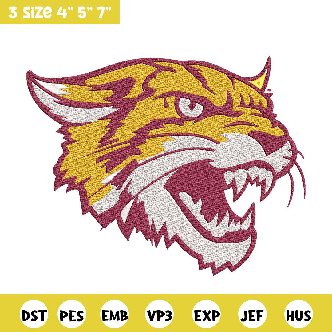 Bethune Cookman logo embroidery design, NCAA embroidery, Spo | Inspire ...