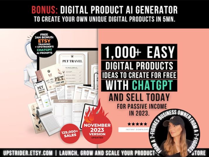 1000 Digital Products Ideas To Create And Sell Today For Pas - Inspire ...