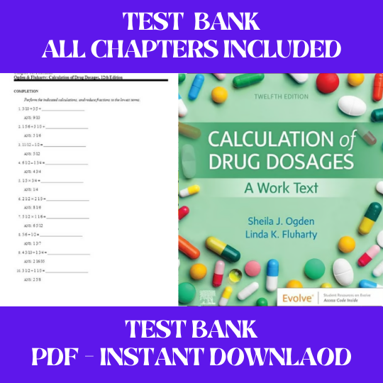 Calculation of Drug Dosages A Work Text 12th Edition by Shei - Inspire ...