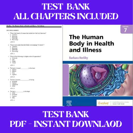 The Human Body in Health and Illness 7th Edition by Barbara | Inspire ...