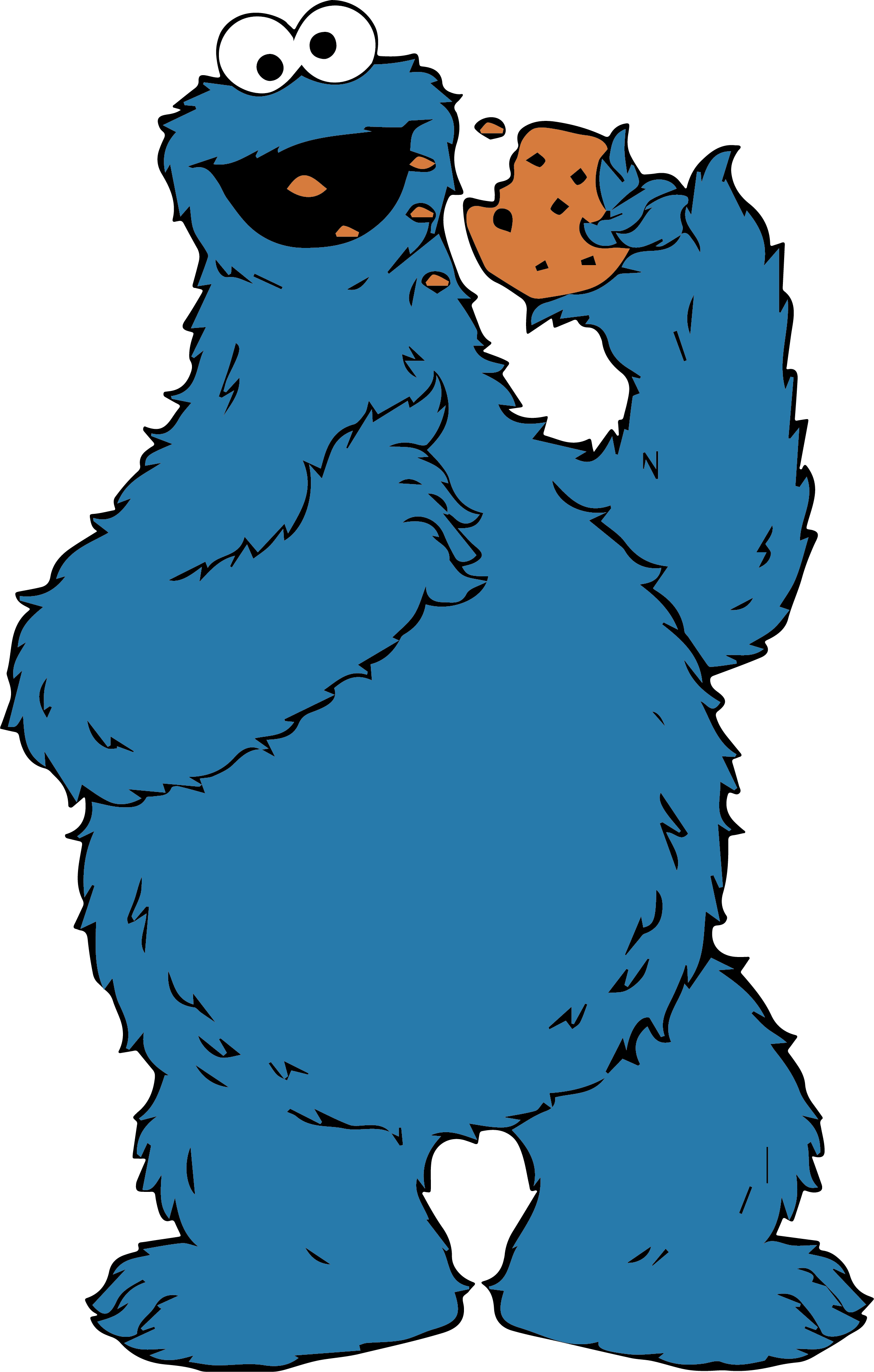 Cookie Monster Svg, Sesame Street Svg, Cartoon Svg, Children - Inspire ...