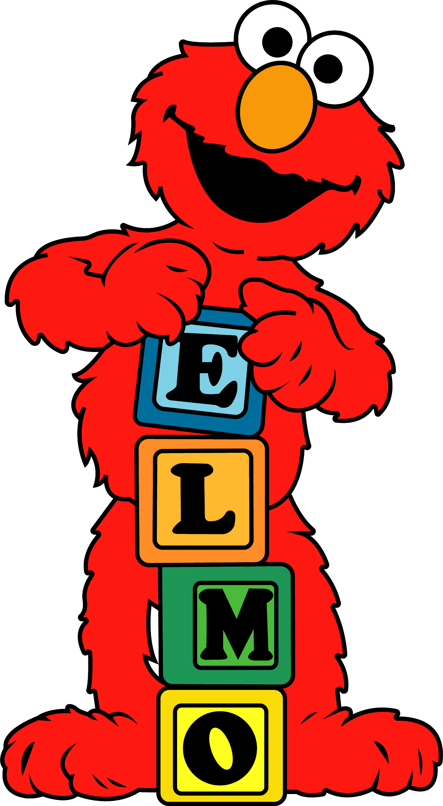 Elmo Svg, Sesame Street Svg, Cartoon Svg, Children TV Series | Inspire ...