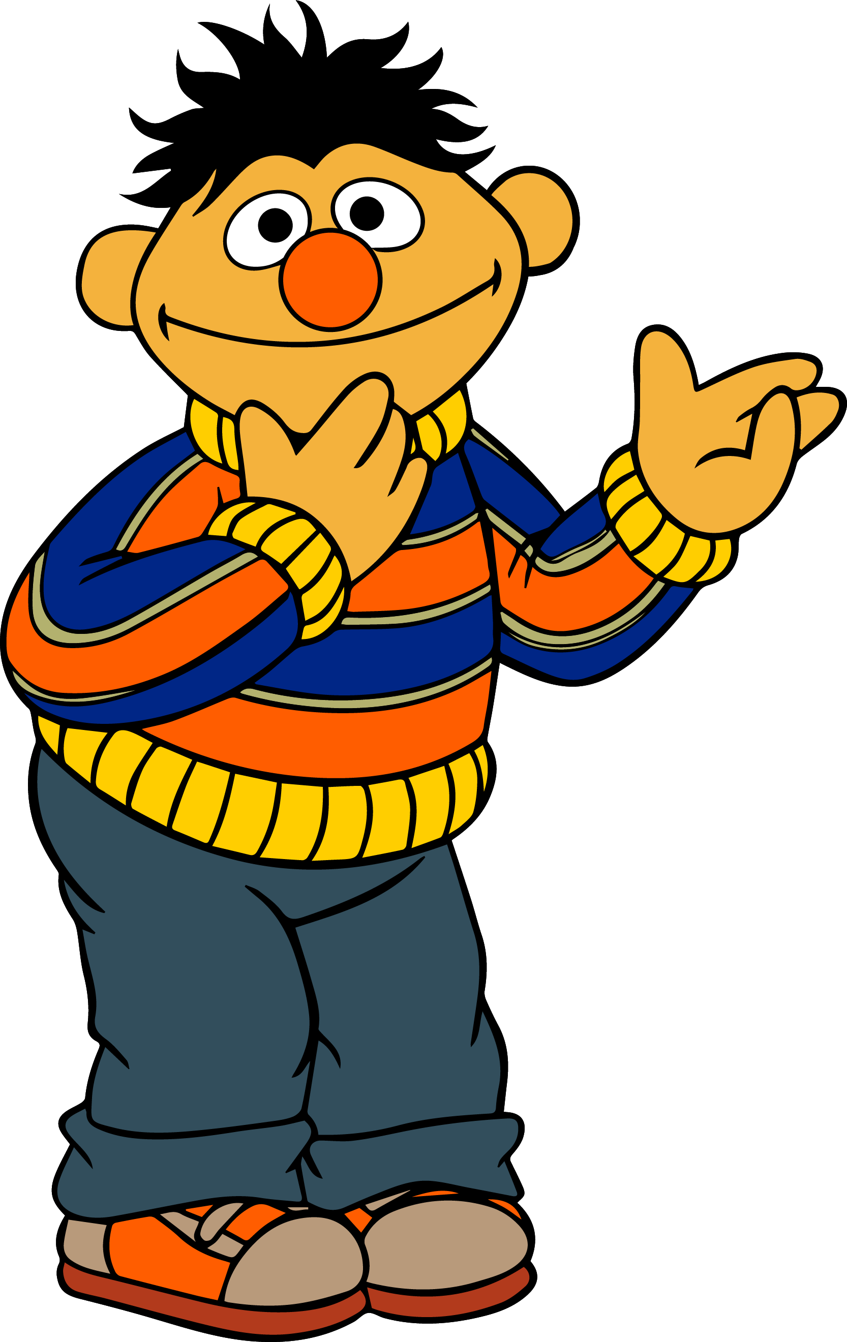 Ernie Svg, Sesame Street Svg, Cartoon Svg, Children TV Serie | Inspire ...