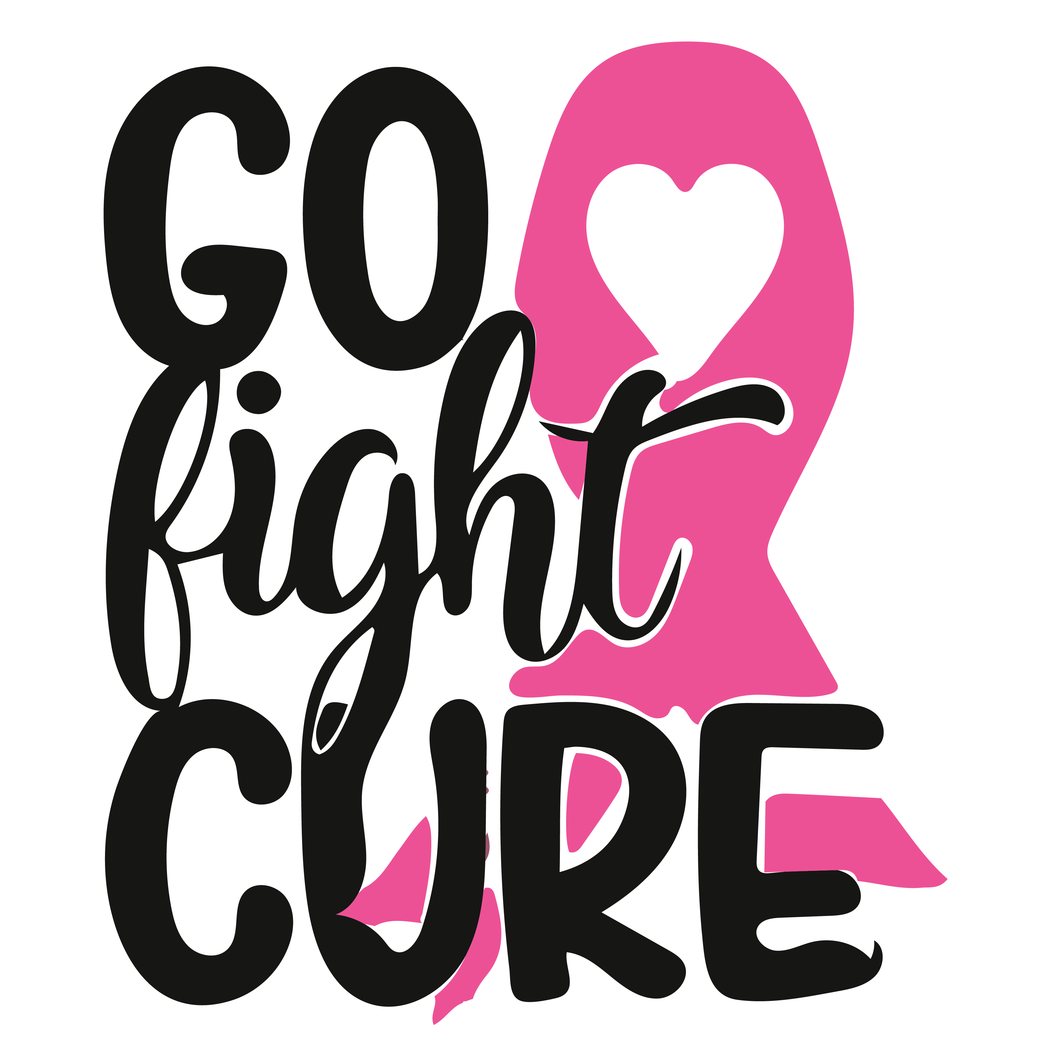 Go fight cure Svg, Breast Cancer Svg, Breast Cancer Awarenes | Inspire ...