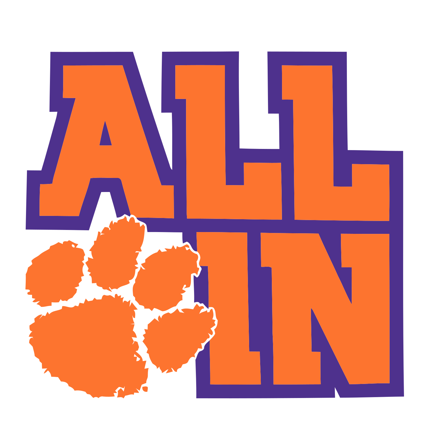 All In Svg, Clemson Tigers Logo Svg, NCAA Svg, Sport Svg, Fo | Inspire ...