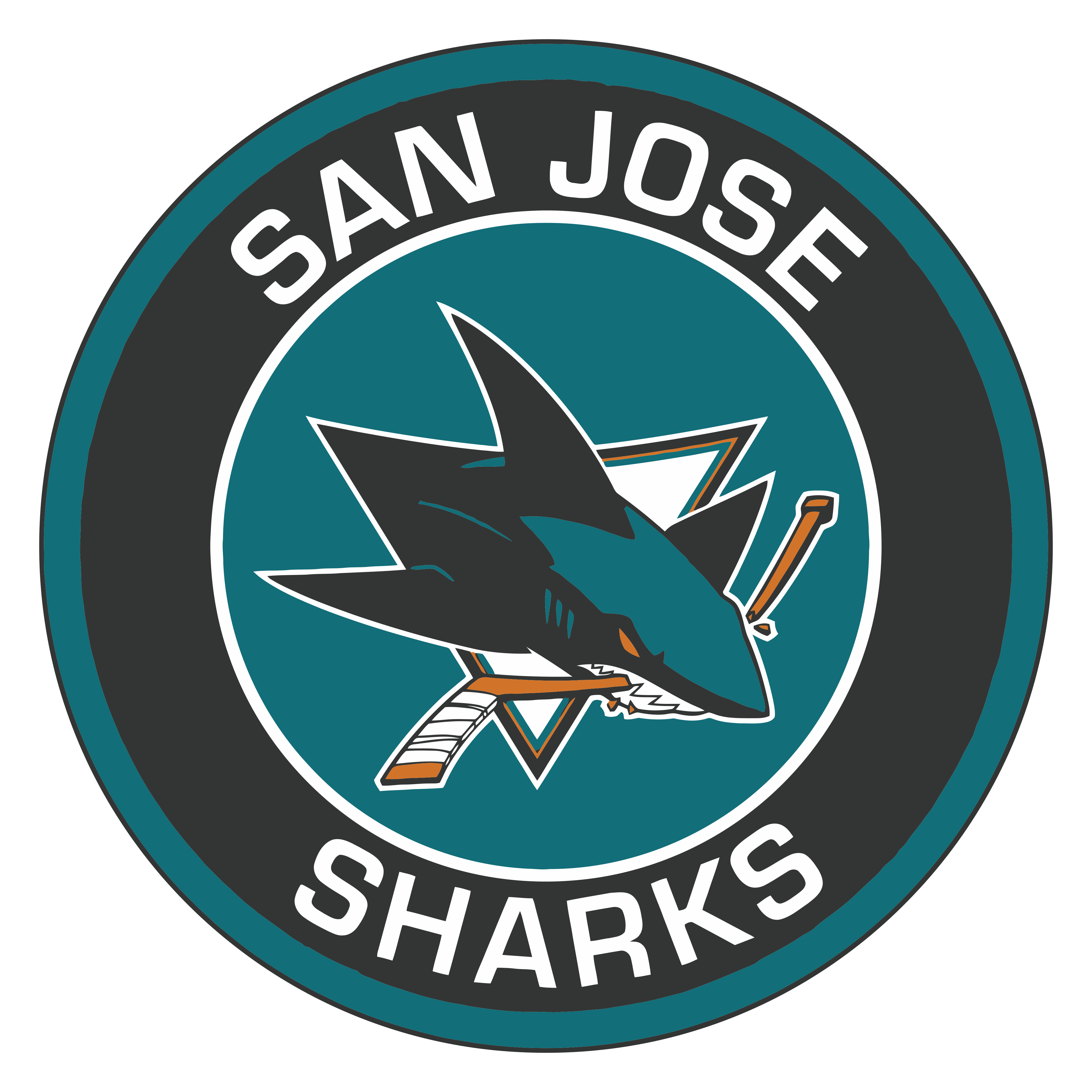 San Jose Sharks Svg, San Jose Sharks Logo Svg, NHL Svg, Spor | Inspire ...