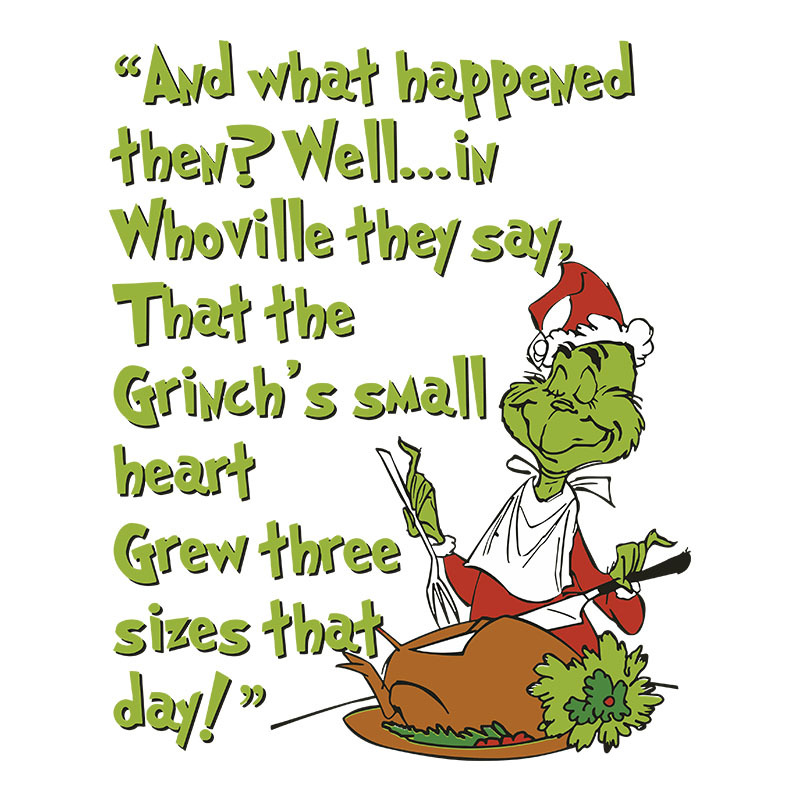 Grinch quotes Svg, Grinch Christmas Svg, Grinch Clipart, San | Inspire ...