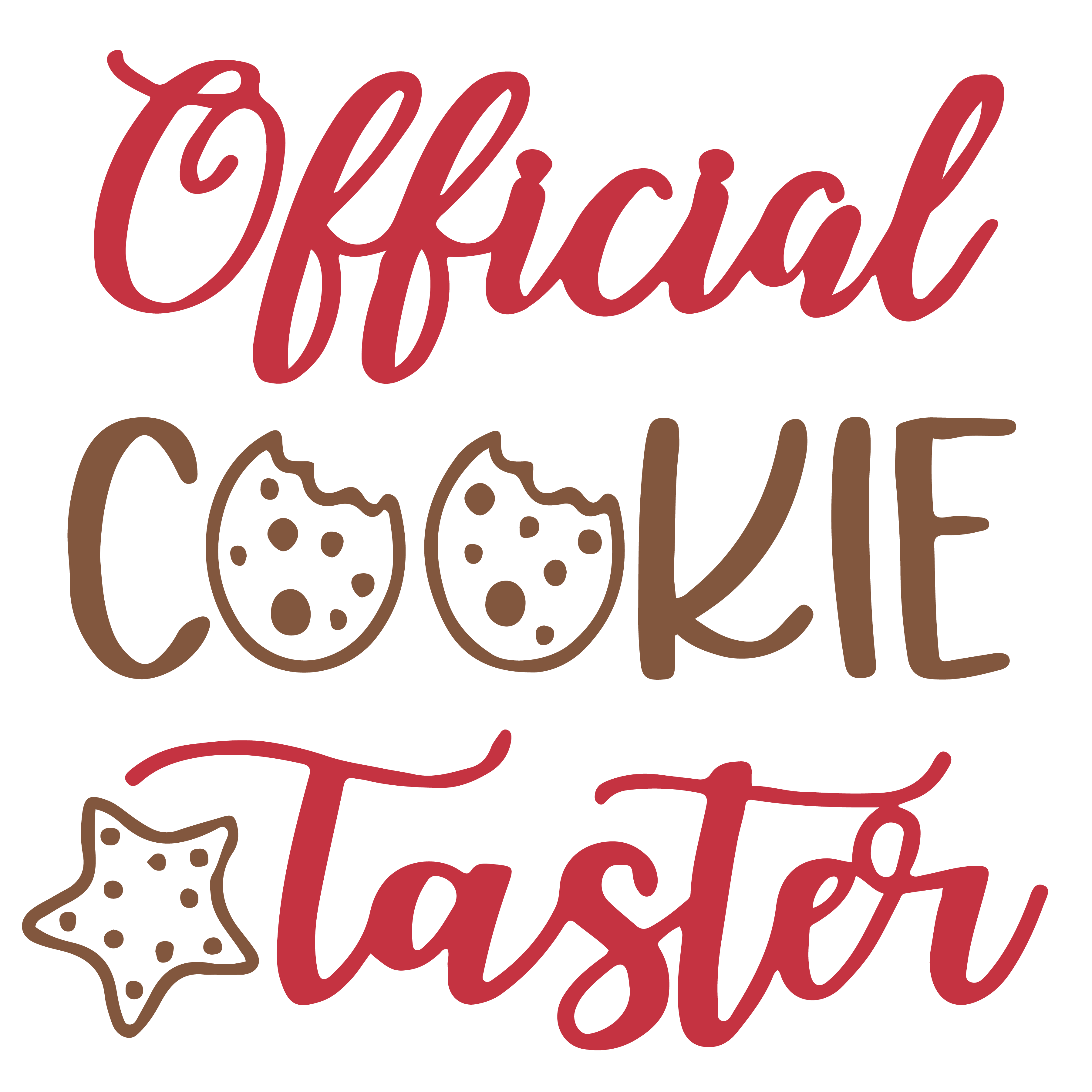 Official cookie taster Svg, Cookie christmas Svg, Christmas | Inspire ...