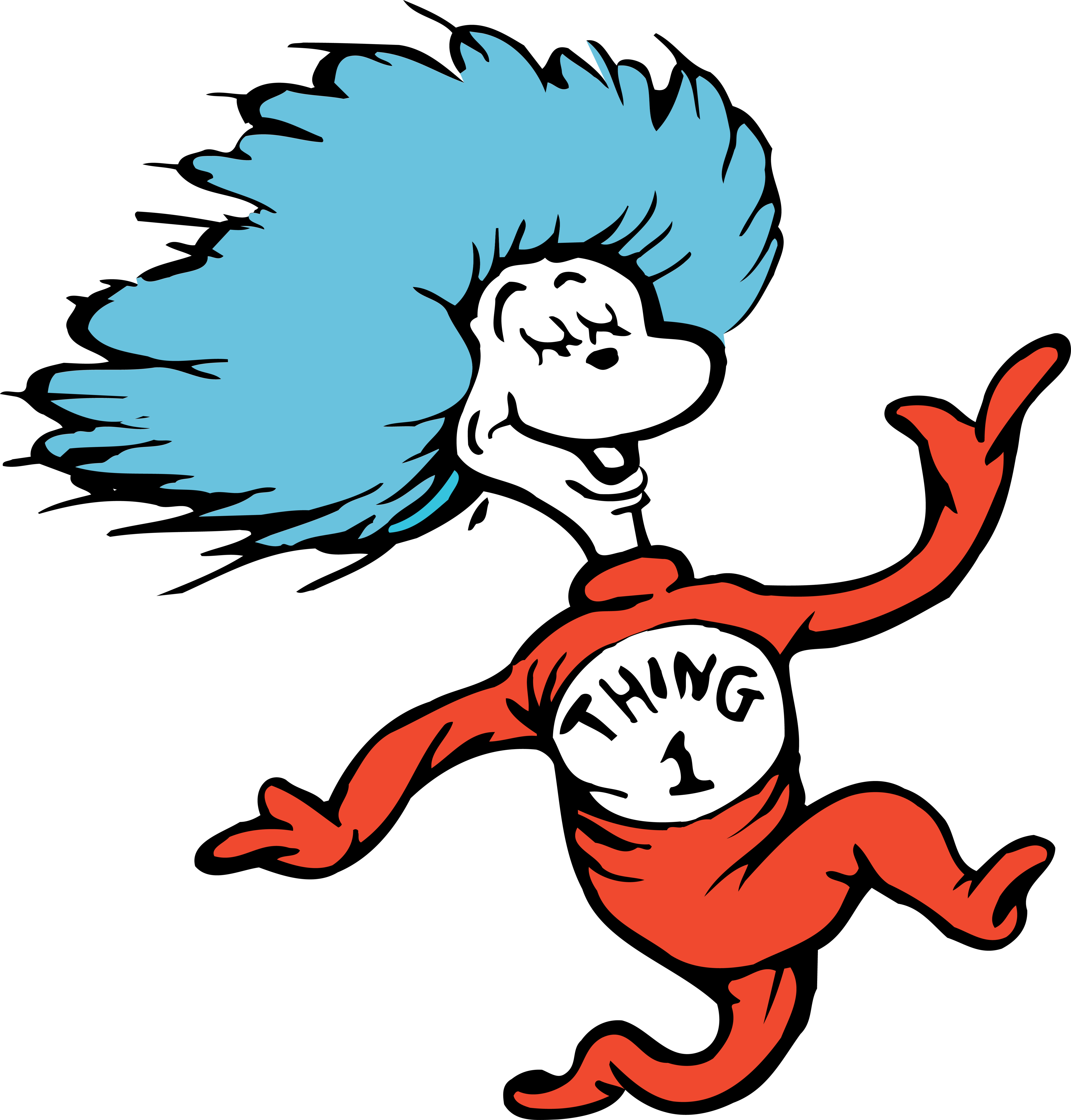 Thing 1 Svg, Dr. Seuss Svg, Dr. Seuss Clipart, Dr. Seuss Tea - Inspire ...
