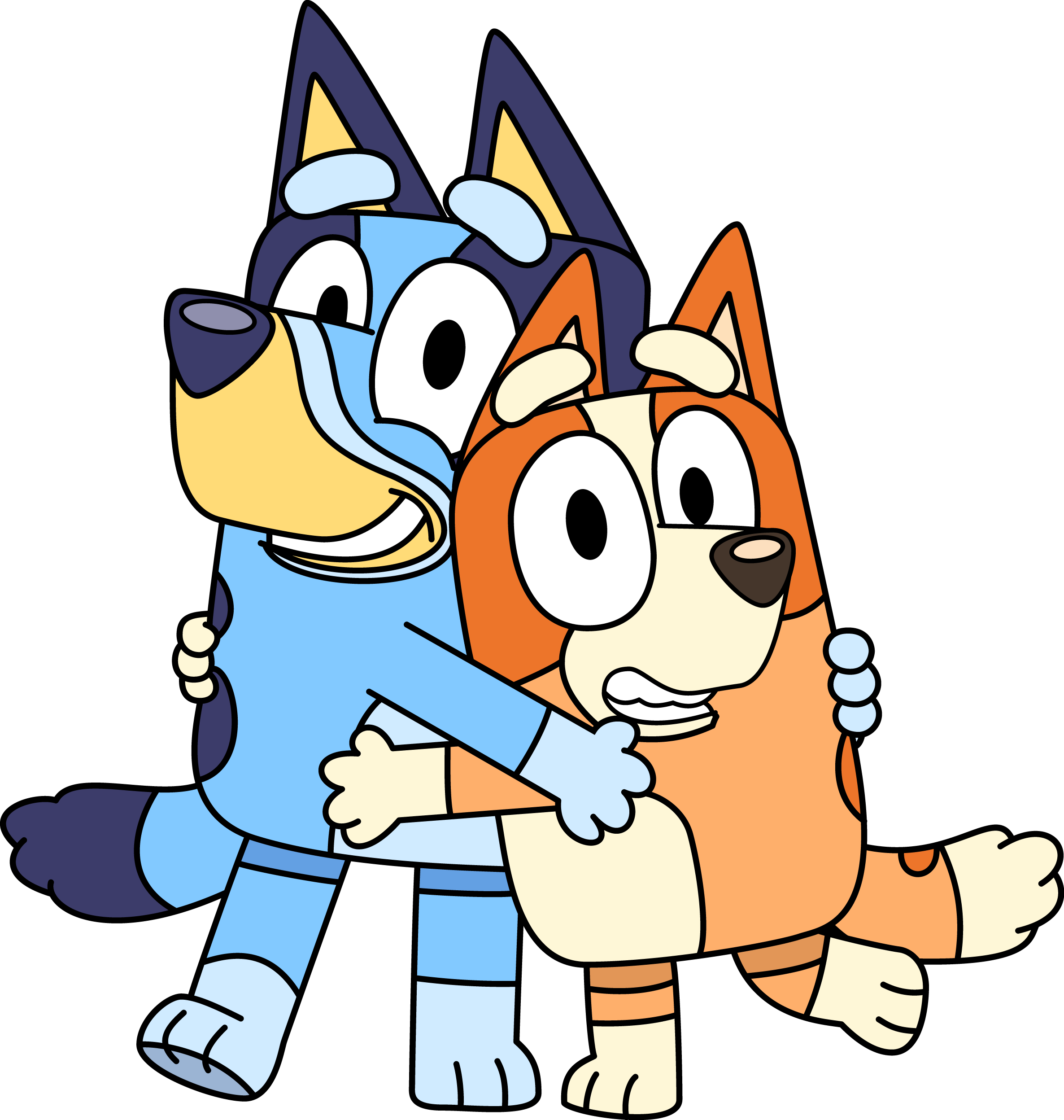 Bluey And Bingo Svg, Bluey Heeler Svg, Bluey Dog Svg, Cartoo | Inspire ...