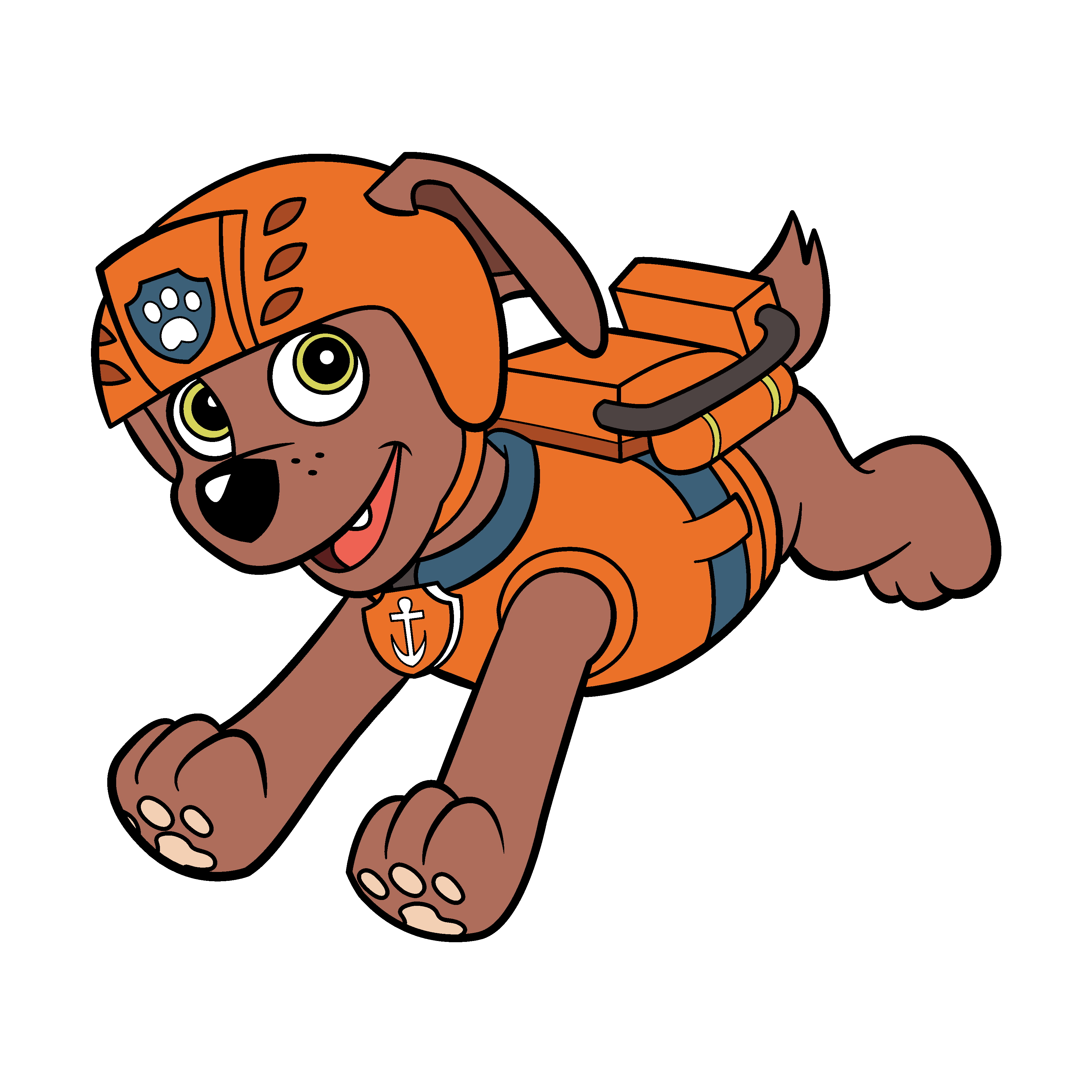 Zuma Svg, Paw Patrol Svg, Paw patrol Clipart, Cartoon Paw Sv - Inspire ...