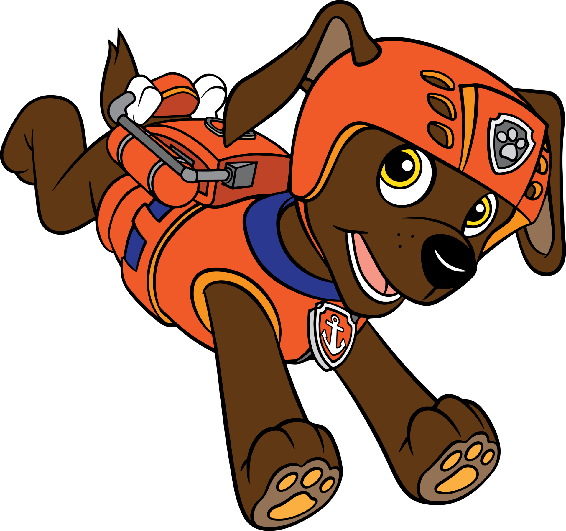 Zuma Svg, Paw Patrol Svg, Paw patrol Clipart, Cartoon Paw Sv | Inspire ...