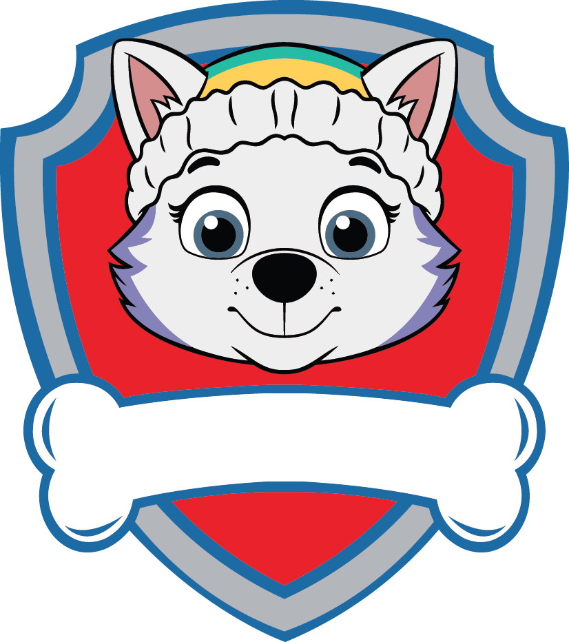 Everest Shield Svg, Paw Patrol Svg, Paw Patrol Clipart, Cart | Inspire ...