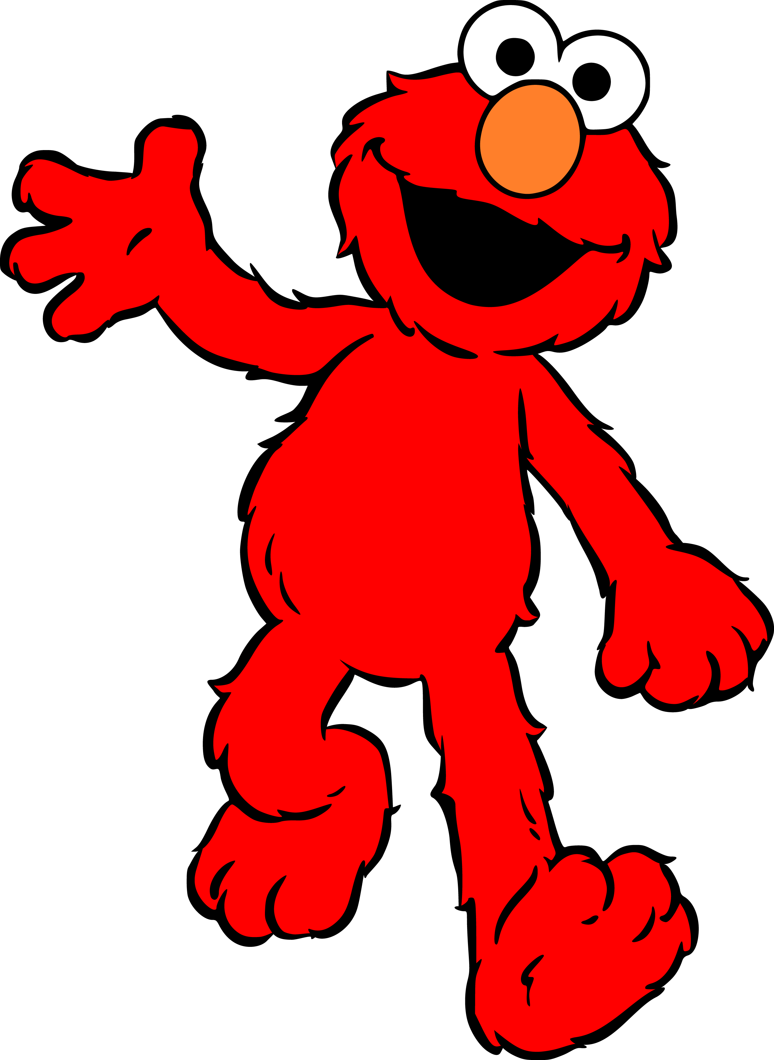 Elmo Svg, Elmo Clipart, Elmo birthday Svg, Sesame Street Svg | Inspire ...