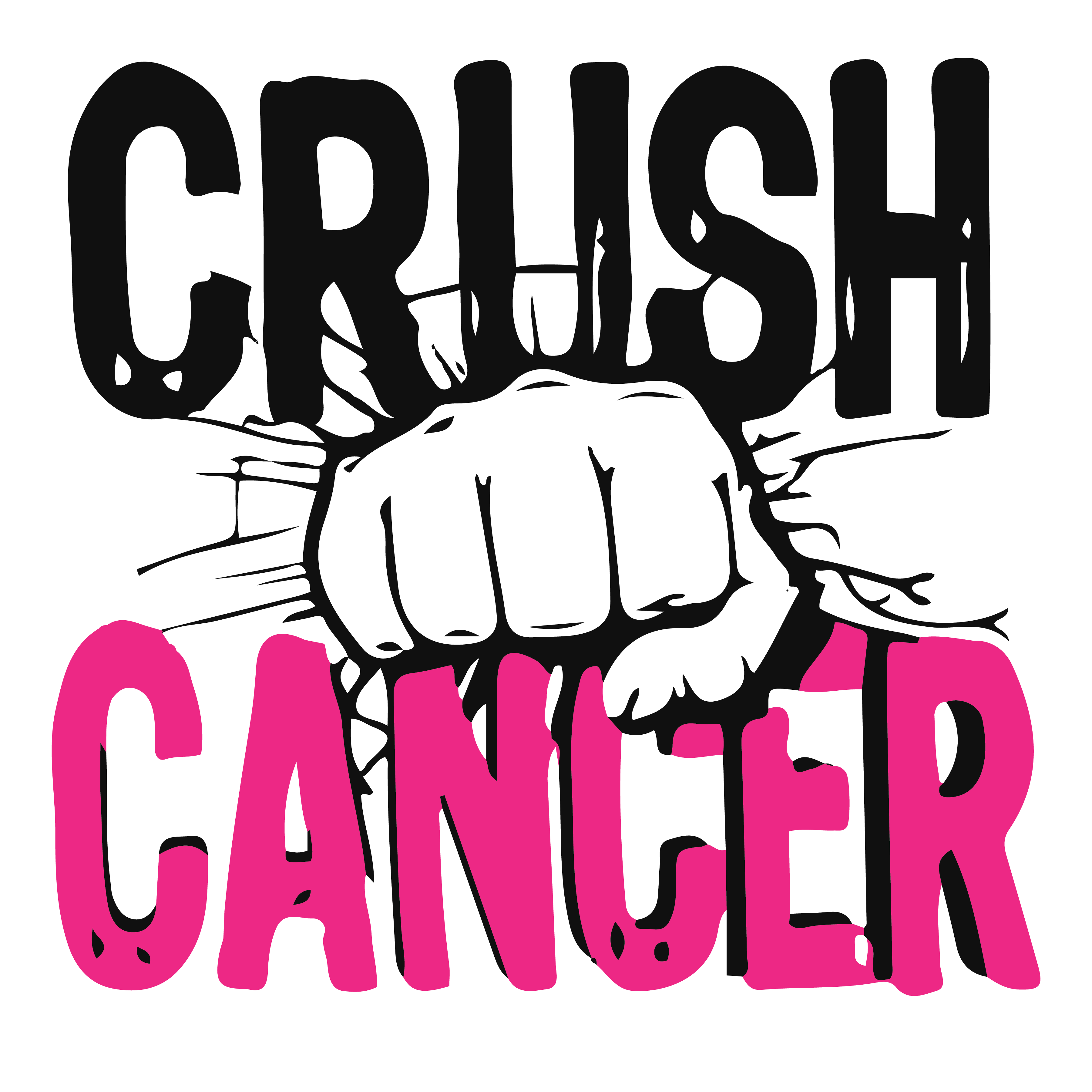 Crush Cancer Svg, Breast Cancer Svg, Breast Cancer Awareness | Inspire ...