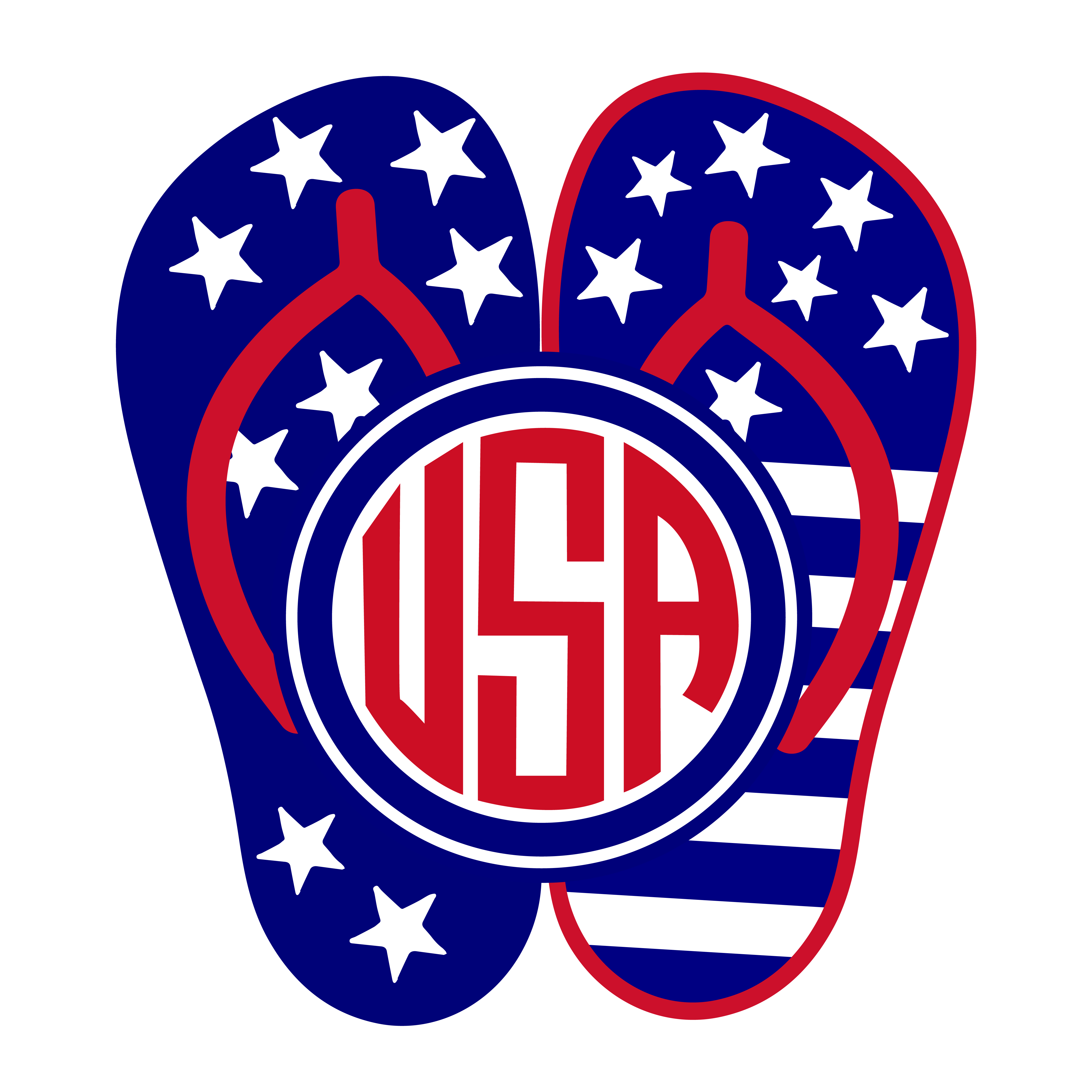 4th of July Flip-flops Svg, 4th of July Svg, Fourth of July | Inspire ...