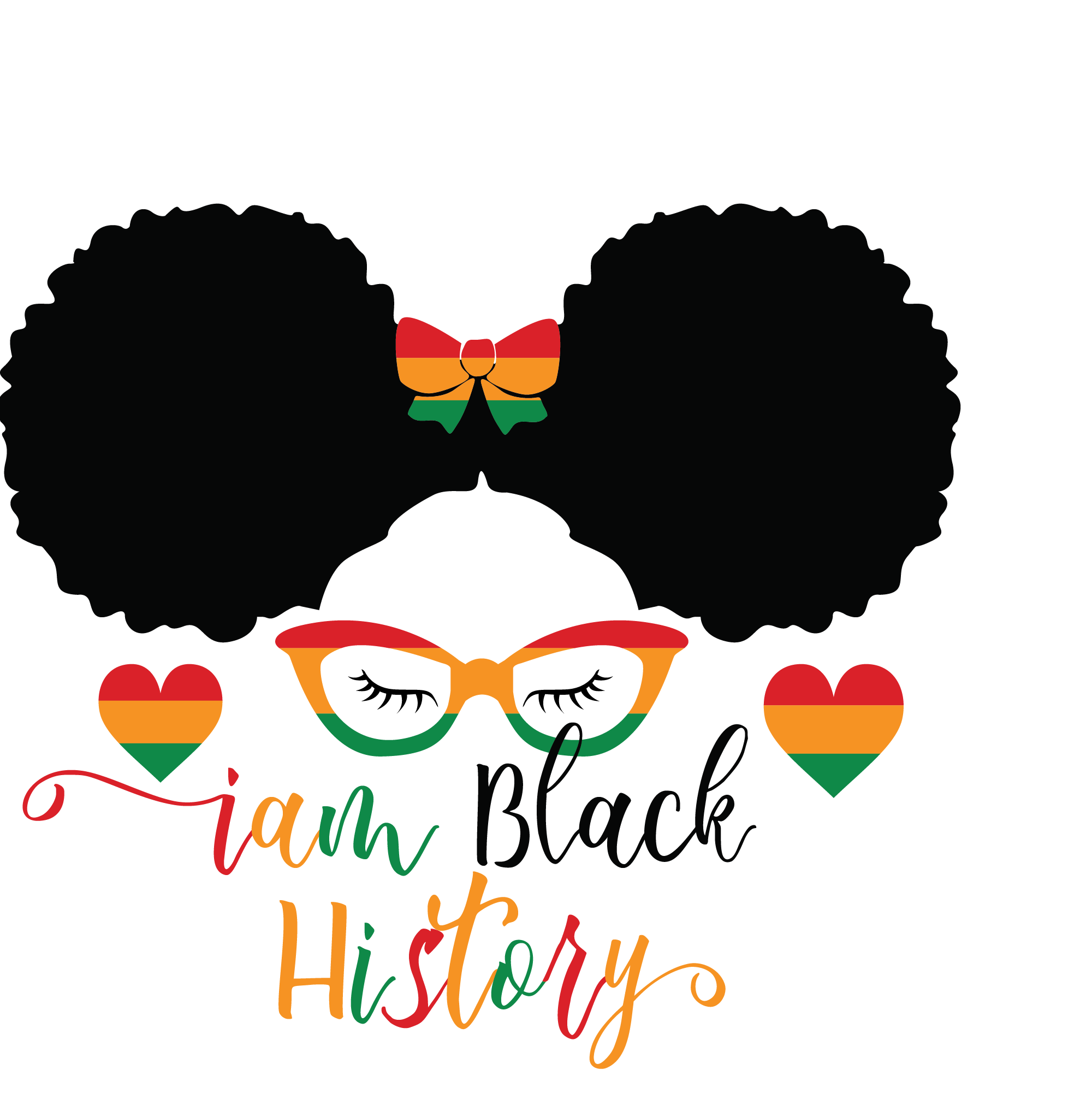 I Am Black History Svg Black History Month Svg African Ame Inspire