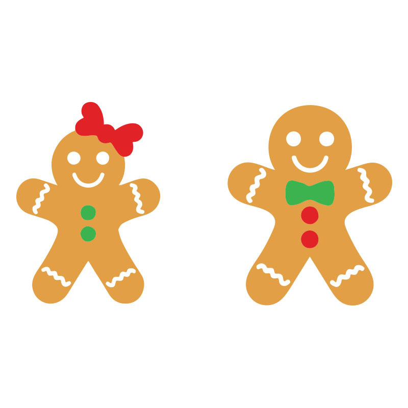Gingerbread Svg bundle, Gingerbread Boy Svg, Gingerbread Gir | Inspire ...