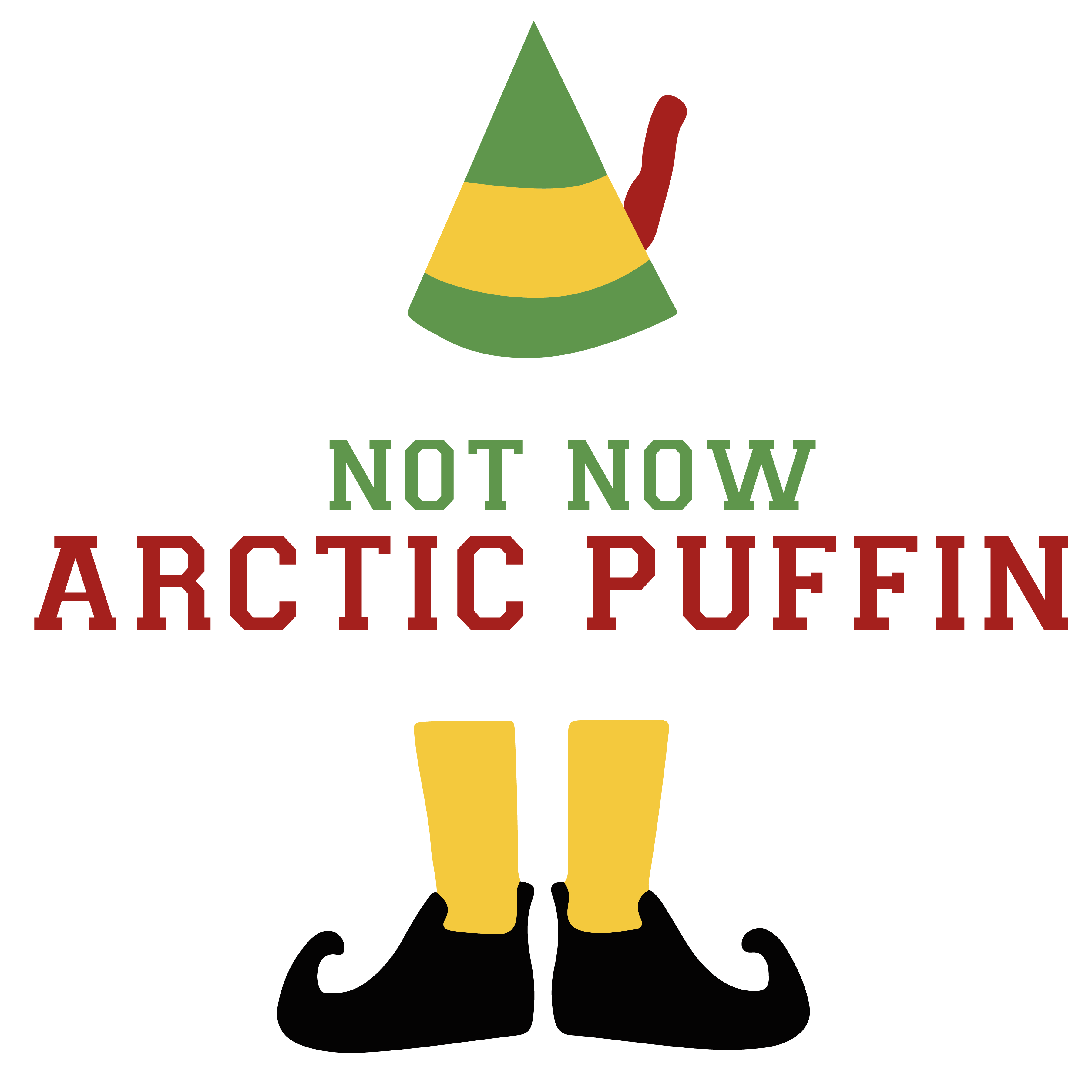 Not now arctic puffin Svg, Elf Christmas Svg, Elf Svg Files, | Inspire ...