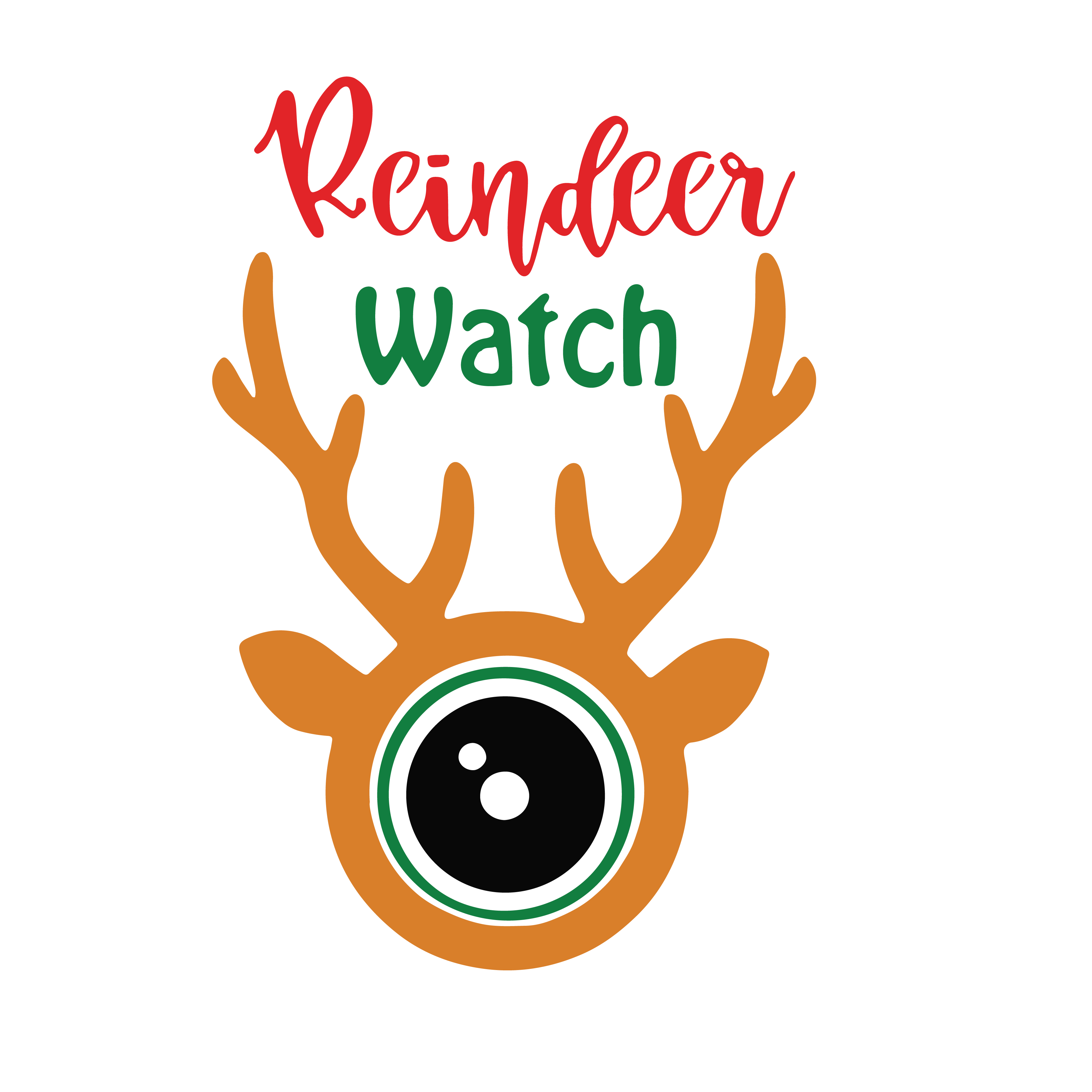 Reindeer watch Svg, Reindeer Svg, Christmas cam Svg, Christm | Inspire ...