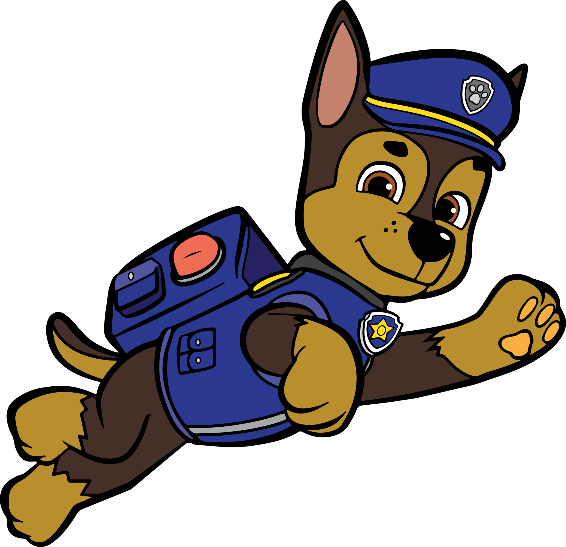 Chase Svg, Paw Patrol Svg, Paw patrol Clipart, Cartoon Paw S | Inspire ...