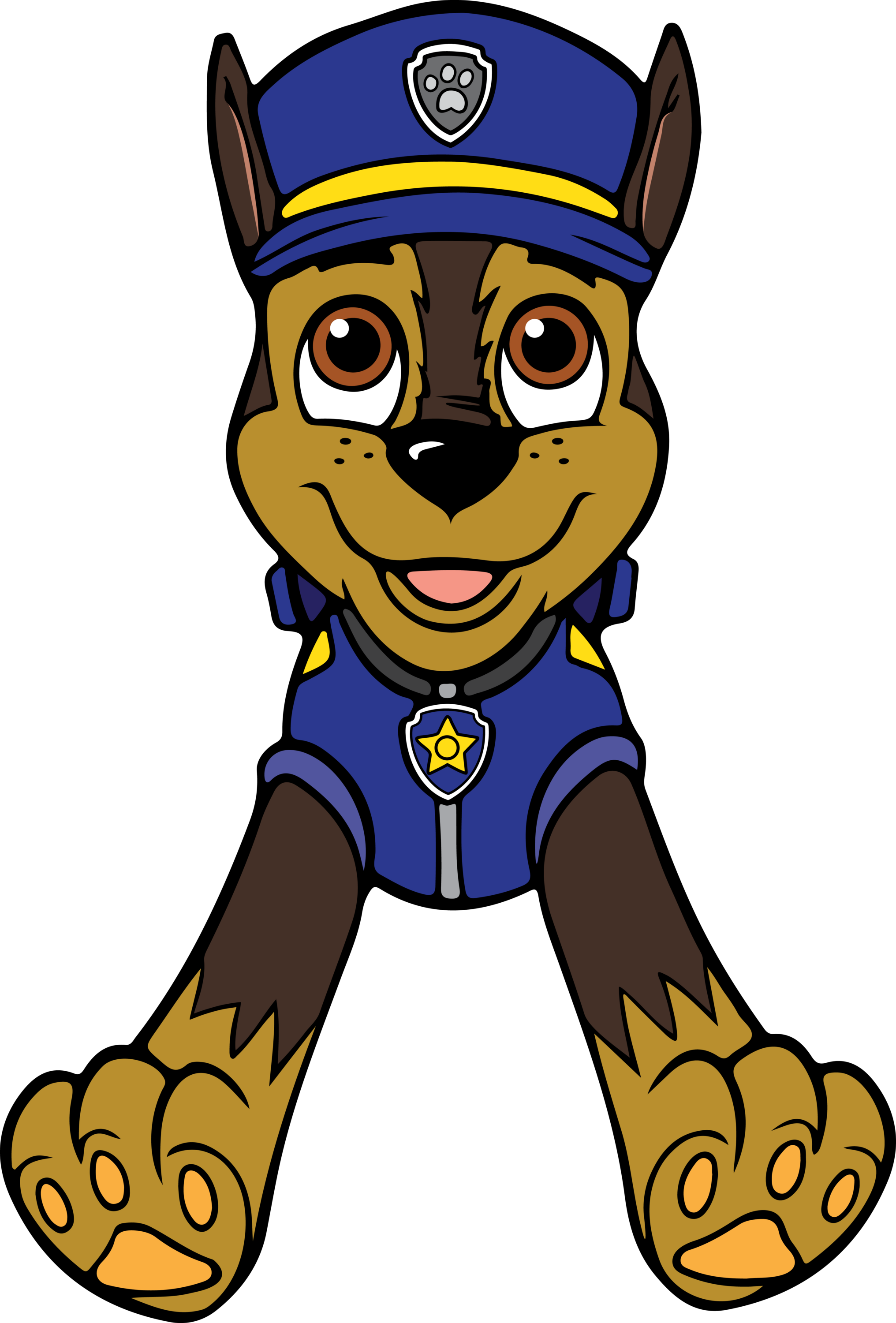 Chase Svg, Paw Patrol Svg, Paw patrol Clipart, Cartoon Paw S | Inspire ...