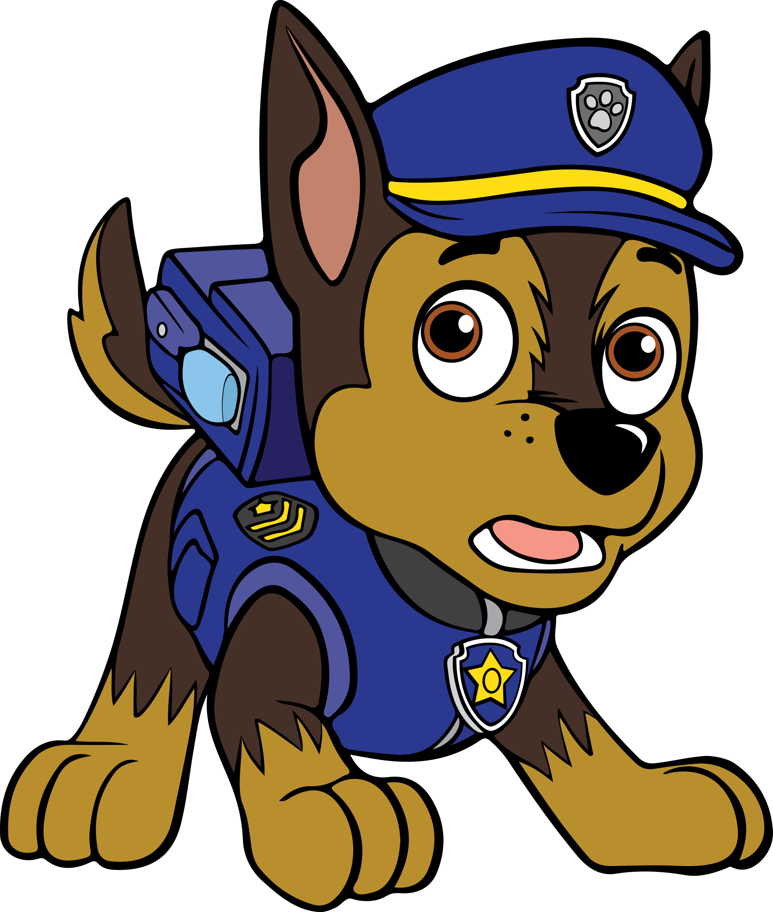 Chase Svg, Paw Patrol Svg, Paw patrol Clipart, Cartoon Paw S | Inspire ...