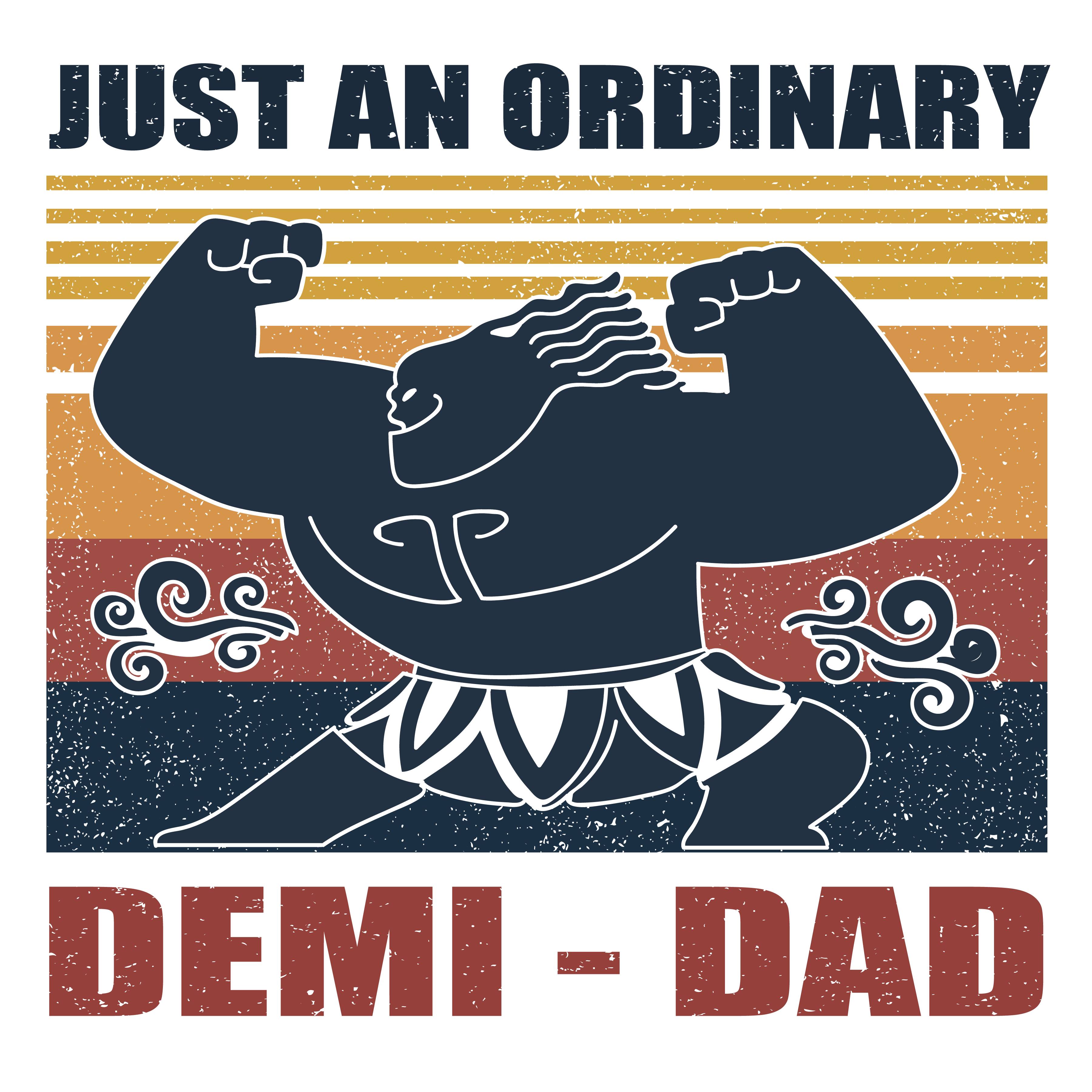 Vintage Just An Ordinary Demi - Dad Svg, Father's Day Svg, D | Inspire ...