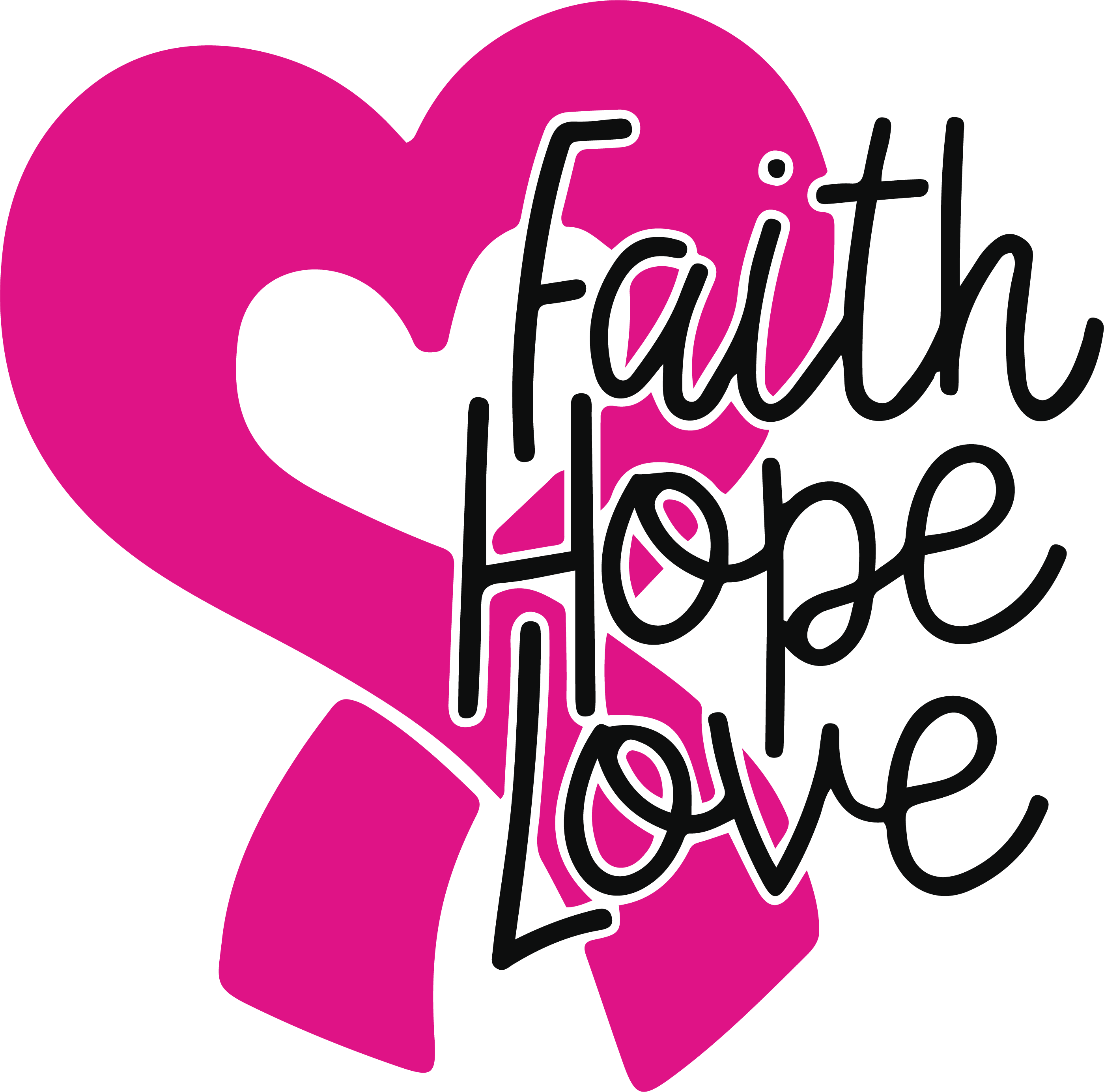 Faith hope love Ribbon Svg, Breast Cancer Svg, Breast Cancer | Inspire ...