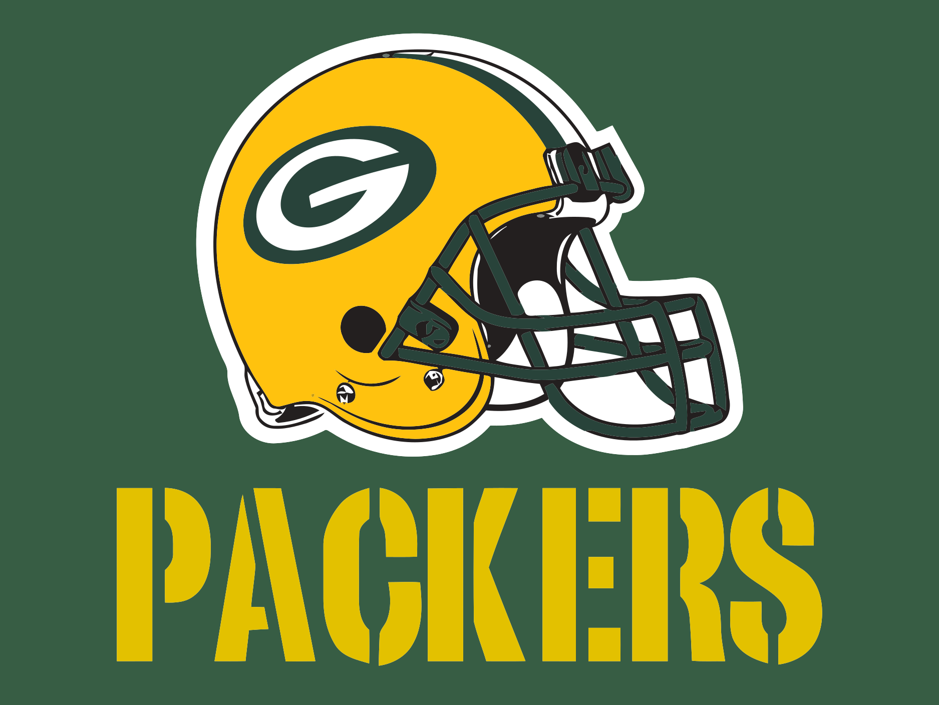 Green Bay Packers Helmet Svg, Green Bay Packers Logo Svg, NF | Inspire ...