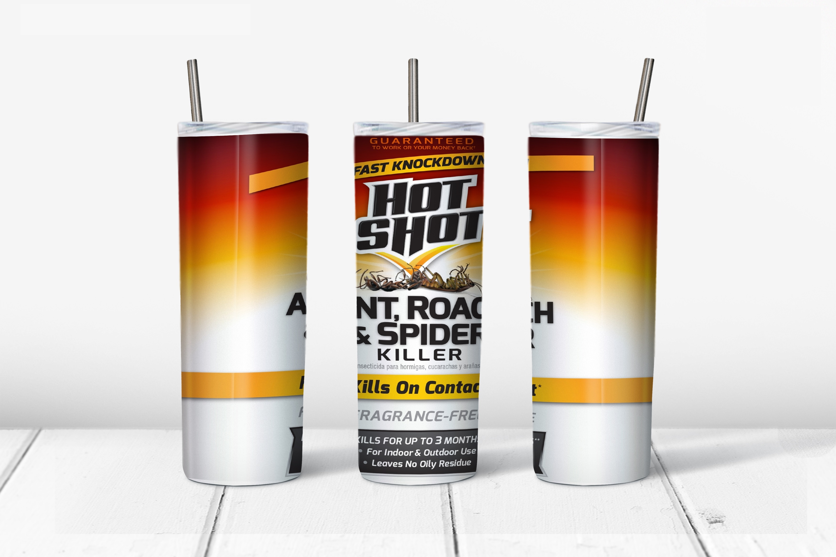 Hot Shot Ultra Ant Roach and Spider Killer Tumbler Wrap, 20o | Inspire ...