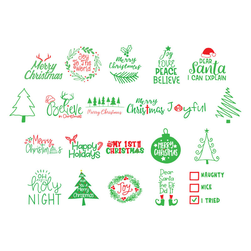Christmas Svg Bundle, Funny Christmas Svg, Christmas tree Sv | Inspire ...