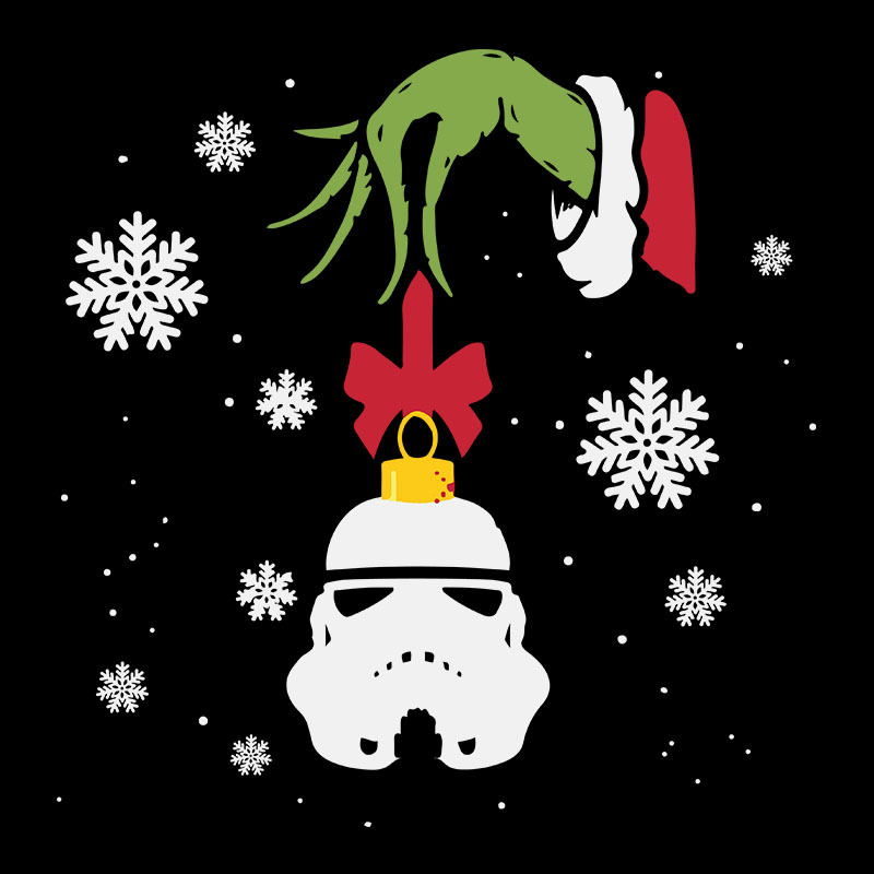 Grinch Hand Stormtroopers Ornament Svg, Christmas Svg, Grinc | Inspire ...