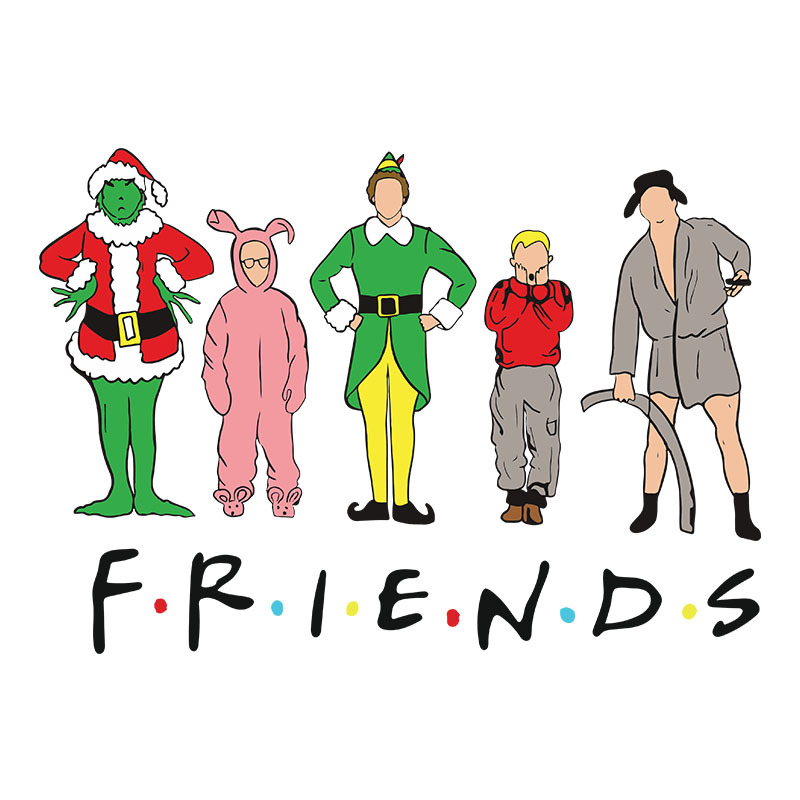 Christmas Friends SVG, Christmas Movie Characters SVG, Chris | Inspire ...