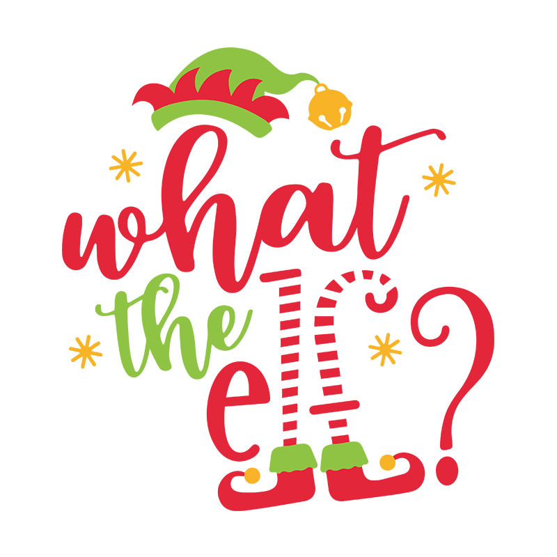 What The Elf Svg, Elf Christmas Svg, Elf clipart, Merry Chri | Inspire ...