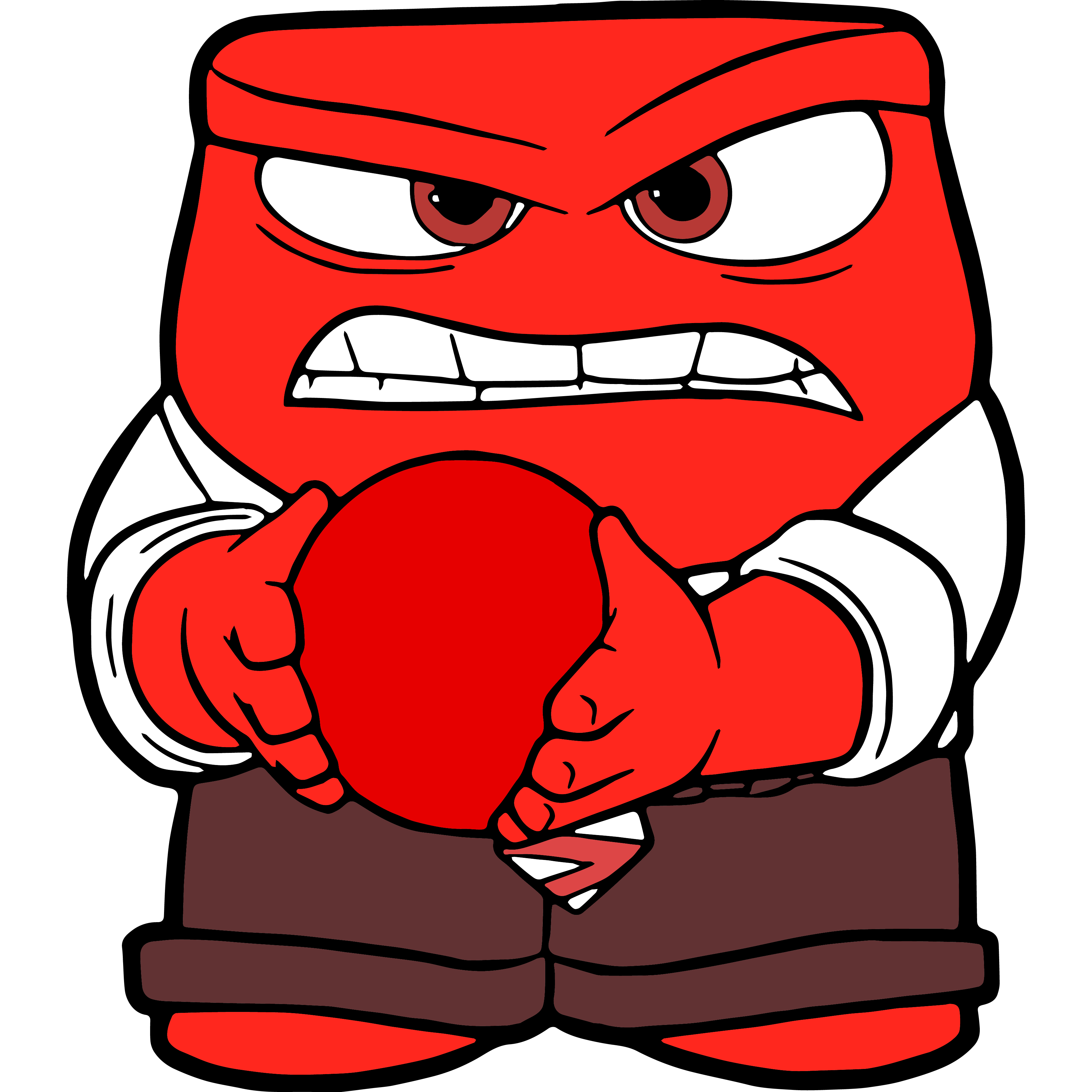 Anger Svg, Inside Out Clipart, Inside Out SVG PNG, Anger Joy | Inspire ...