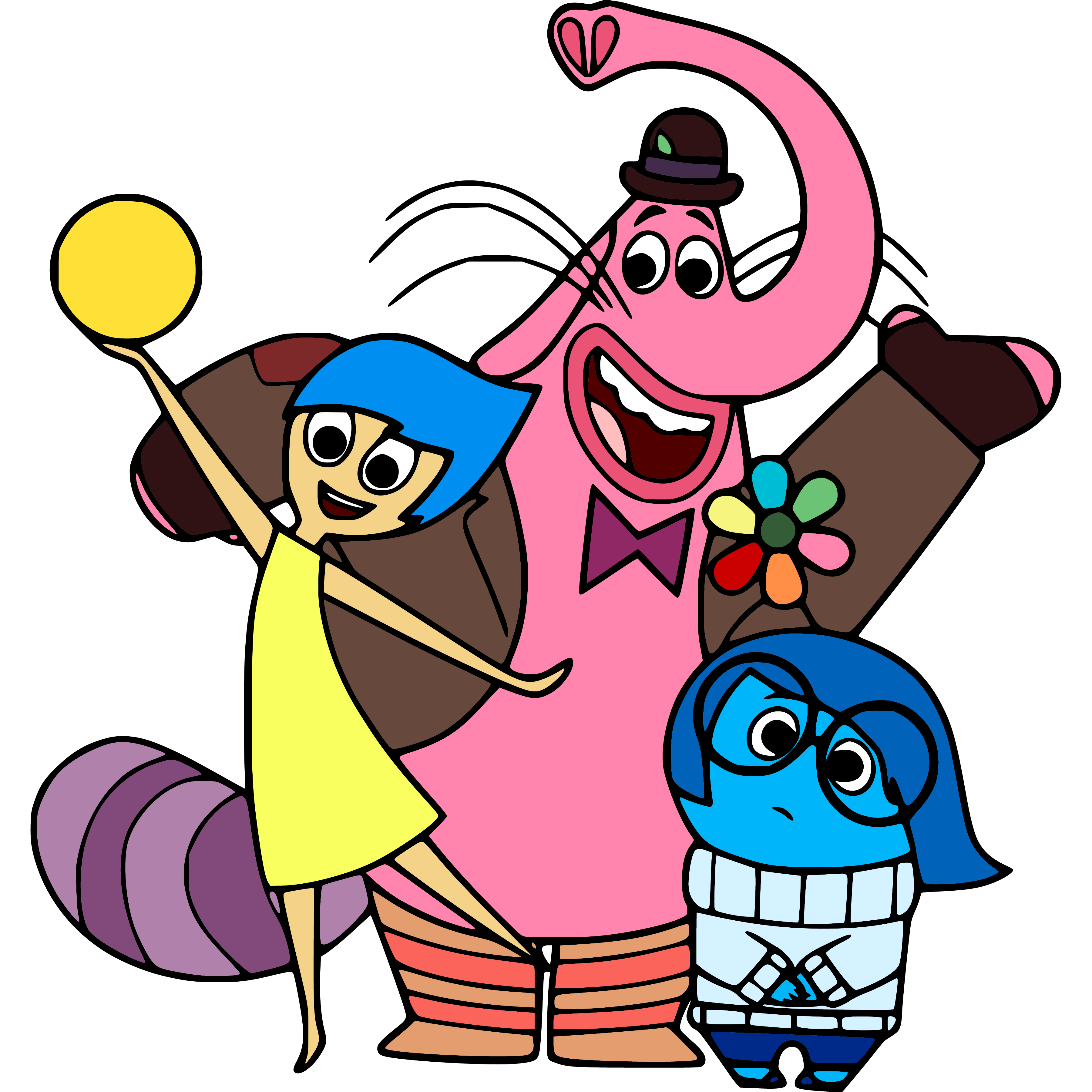 Inside Out Characters Svg, Inside Out Clipart, Inside Out SV | Inspire ...