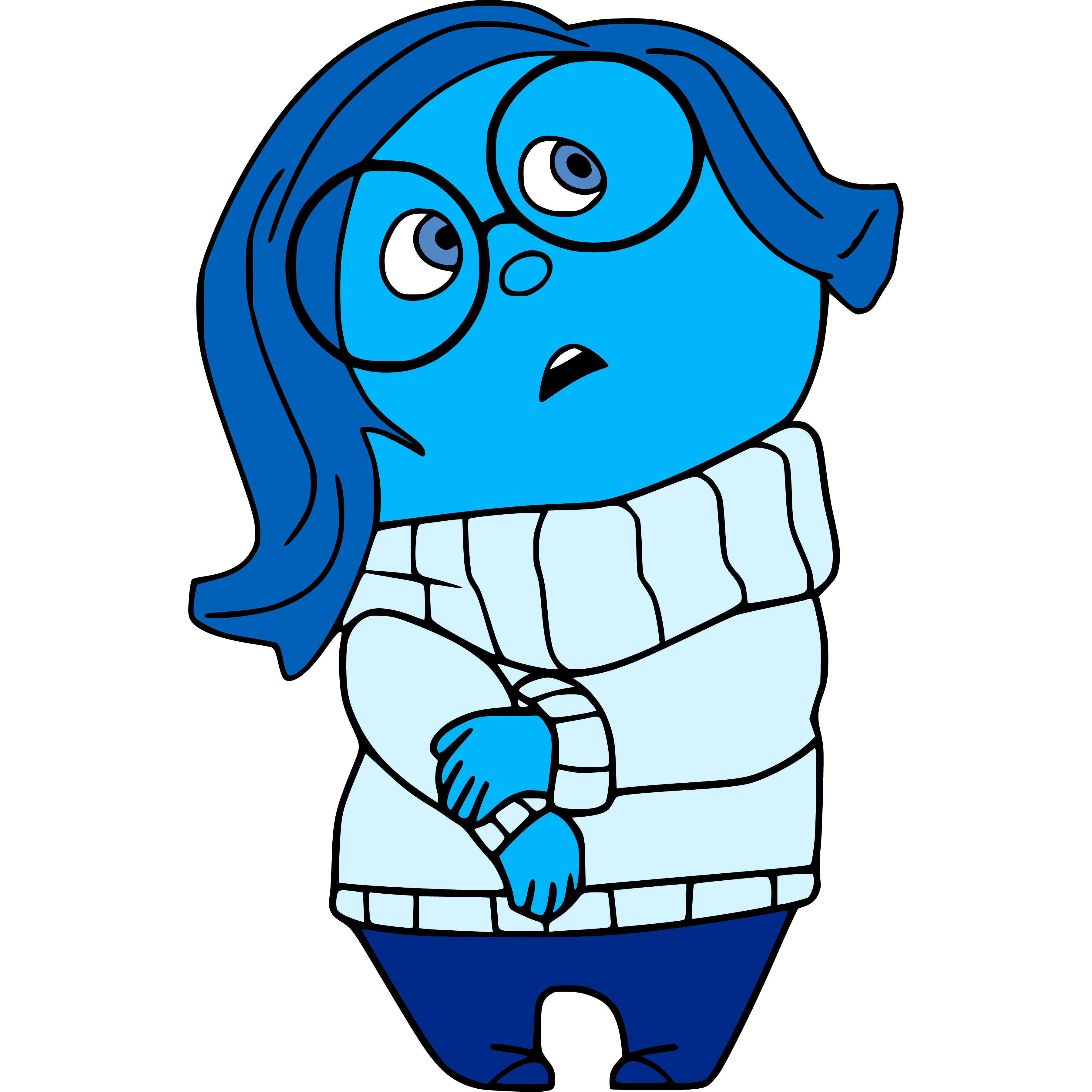 Sadness Svg, Inside Out Clipart, Inside Out SVG PNG, Anger J | Inspire ...
