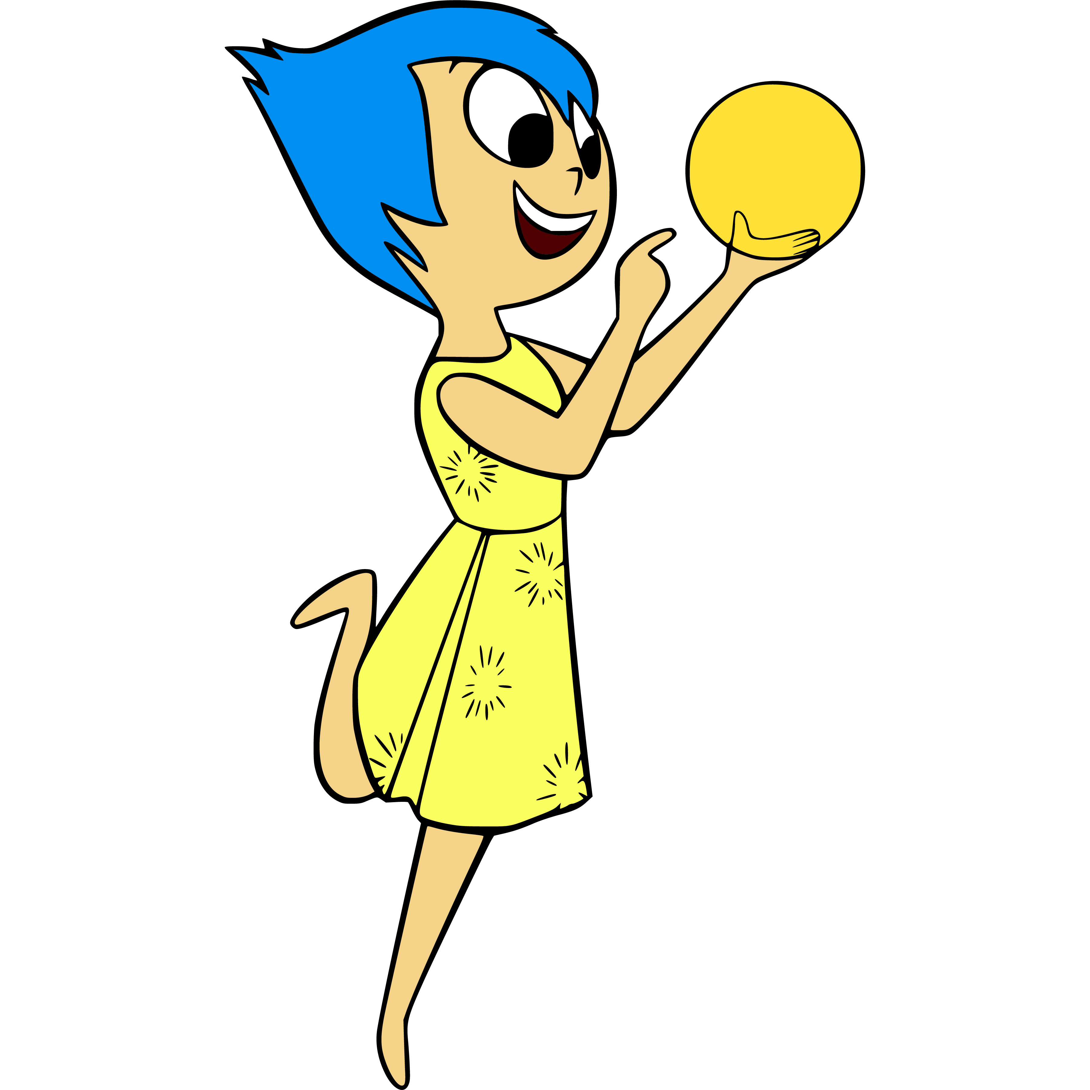 Joy Svg, Inside Out Clipart, Inside Out SVG PNG, Anger Joy S | Inspire ...