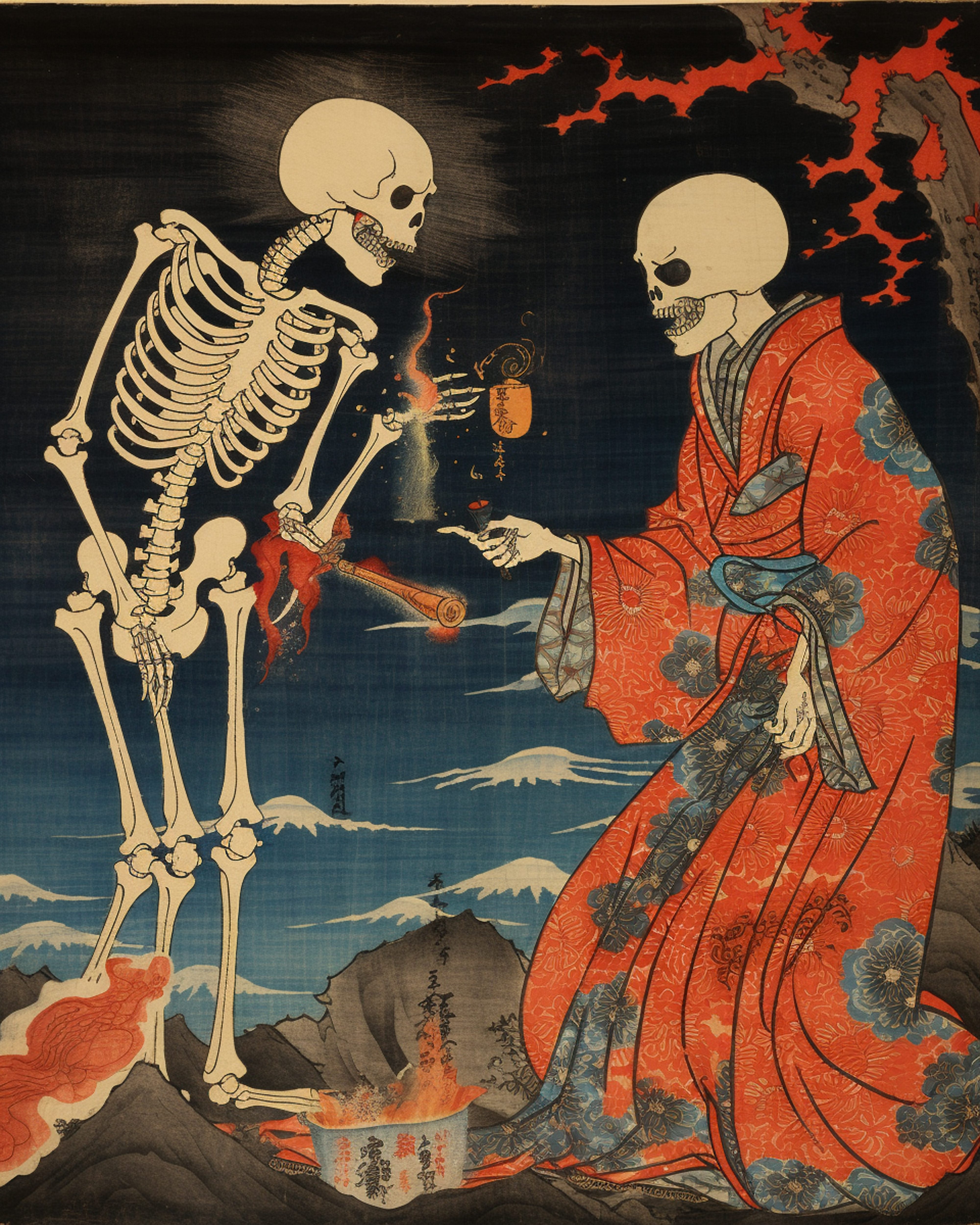 Japanese Ukiyo-e Print PRINTABLE Art, Japanese Gallery Wall | Inspire ...