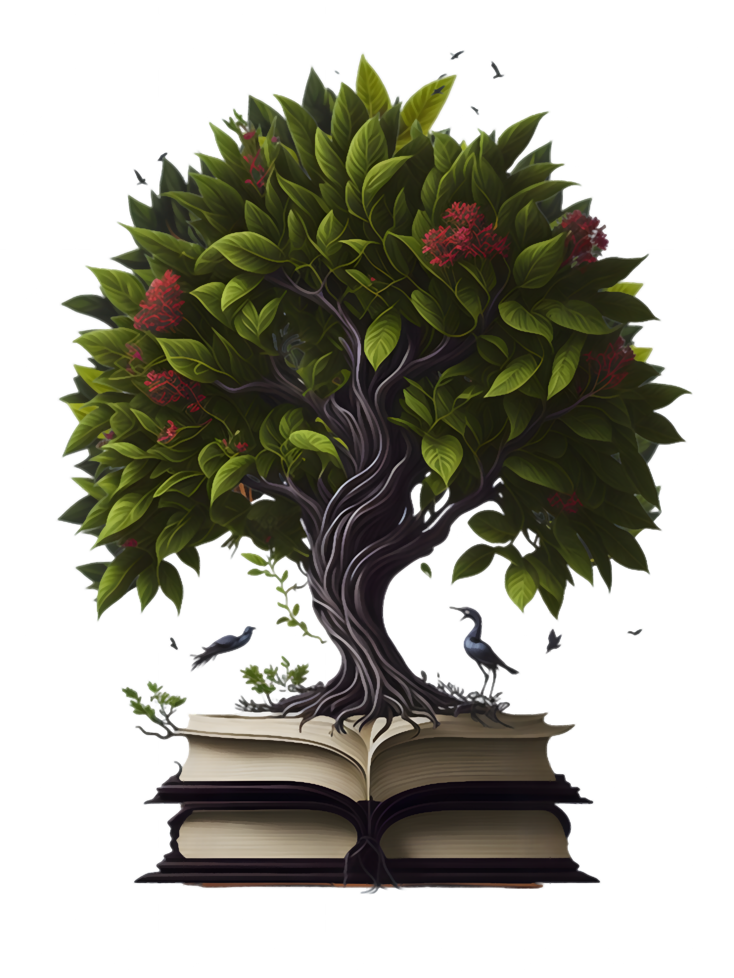 Aesthetic Books, Trees amp Flowers of Knowledge | Inspire Uplift