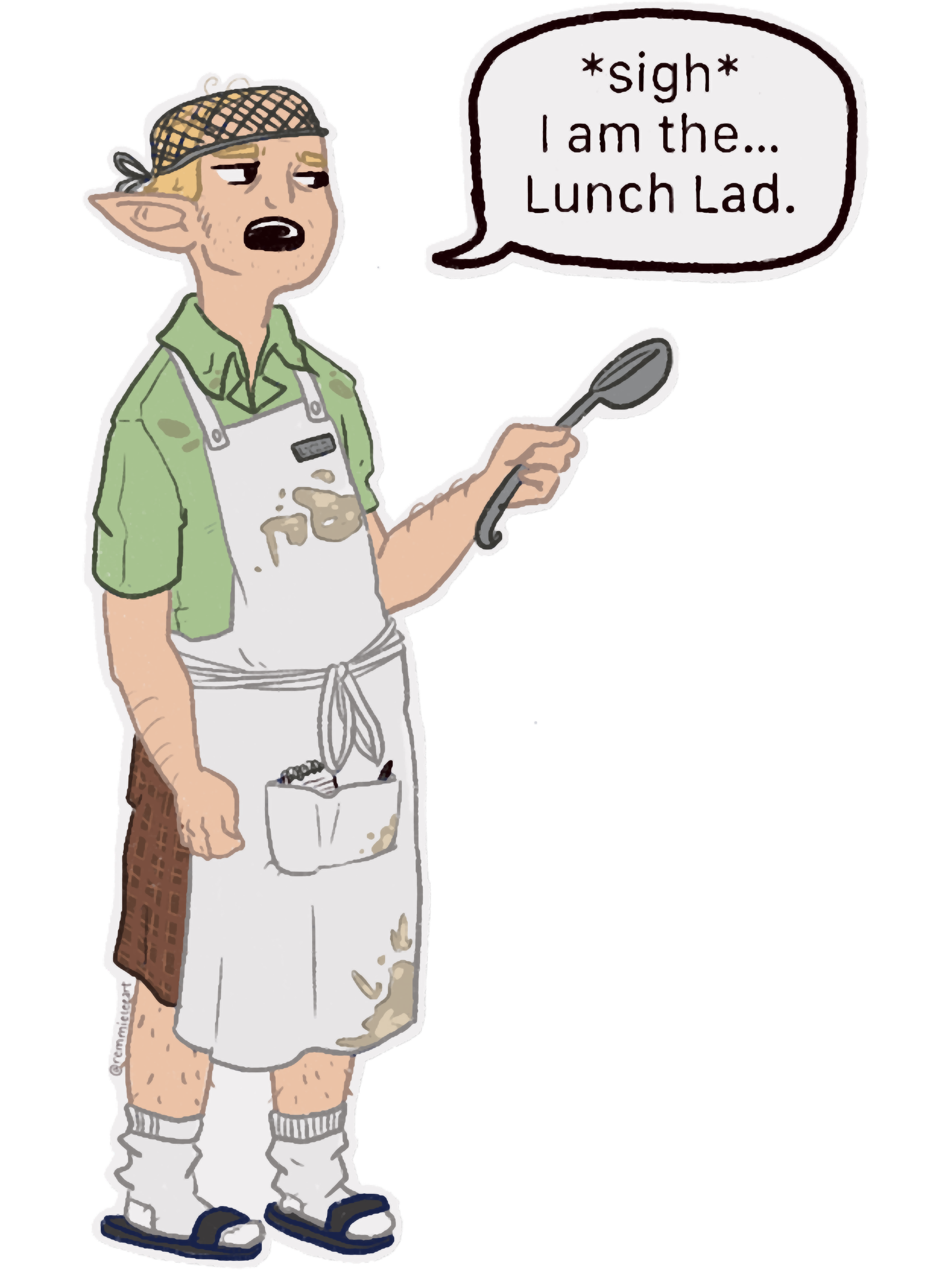 Gilear Faeth Lunch LadFantasy High, Dimension 20 | Inspire Uplift