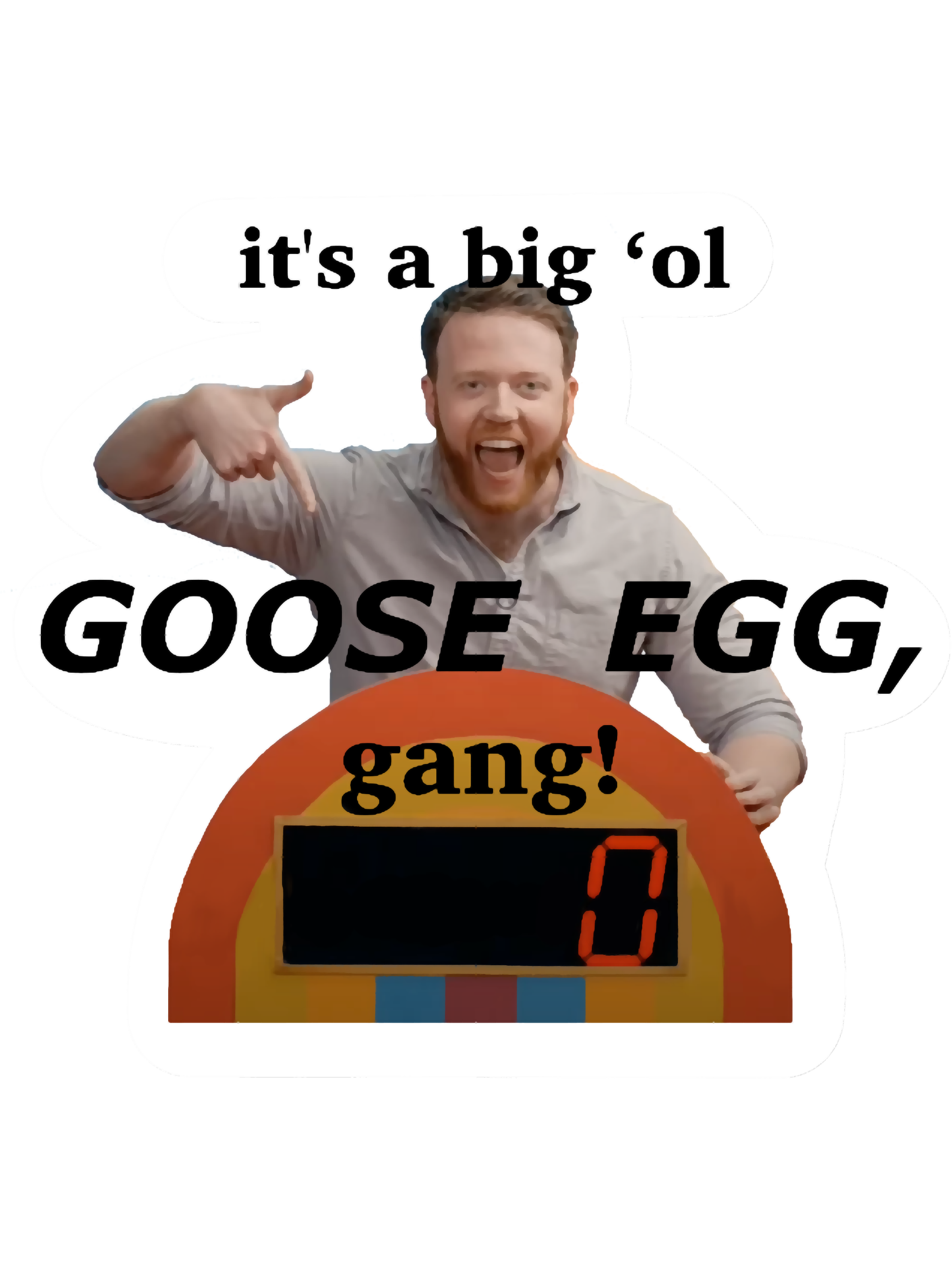 Its a big ol goose egg, gang! | Inspire Uplift