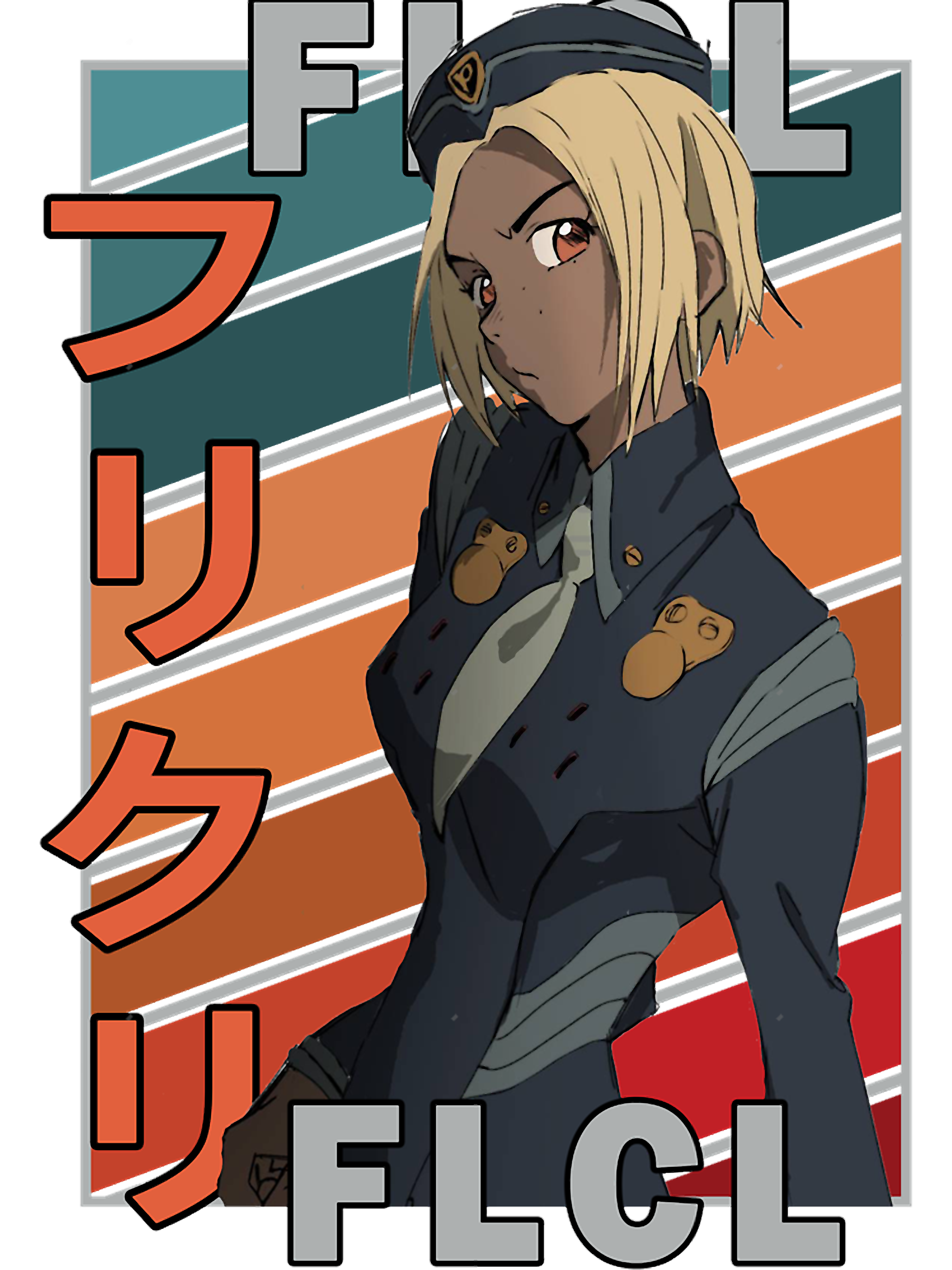 Kitsurubami Fooly Cooly Furi Kuri FLCL Vintage Color Palette | Inspire ...