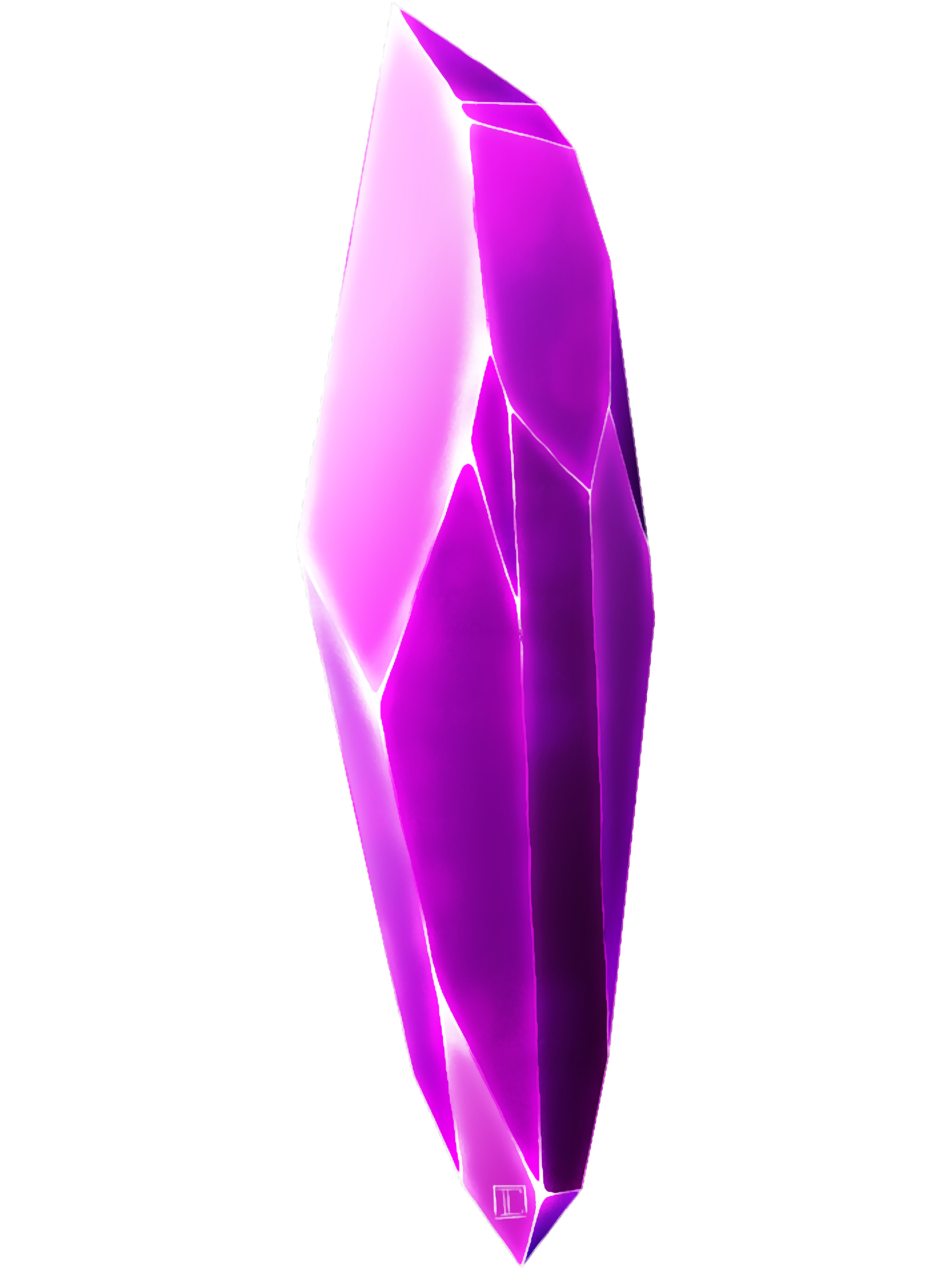 Purple Crystal Shard | Inspire Uplift