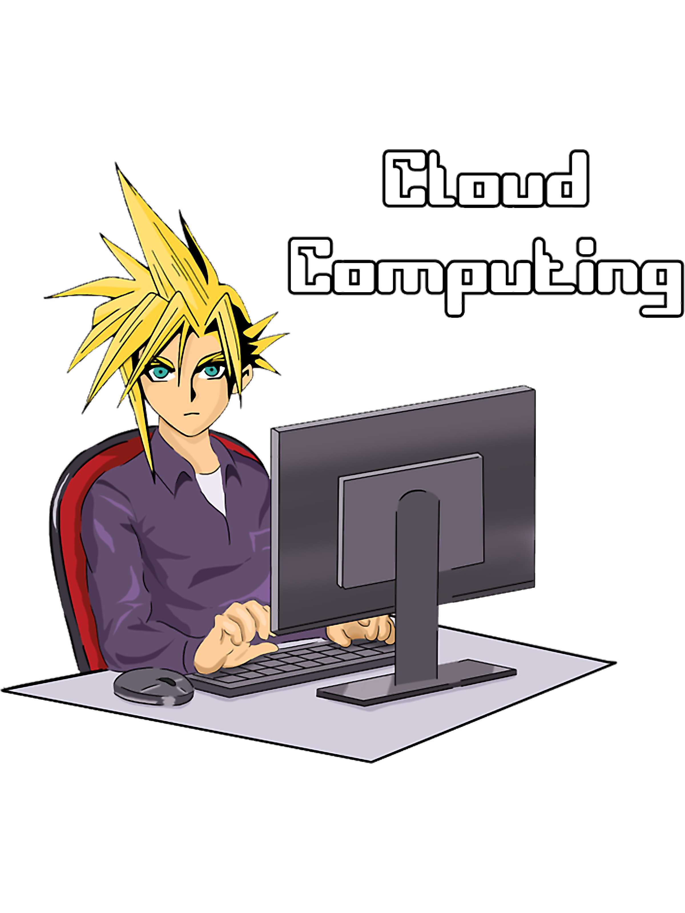 Final Fantasy 7 Cloud Computing - Inspire Uplift