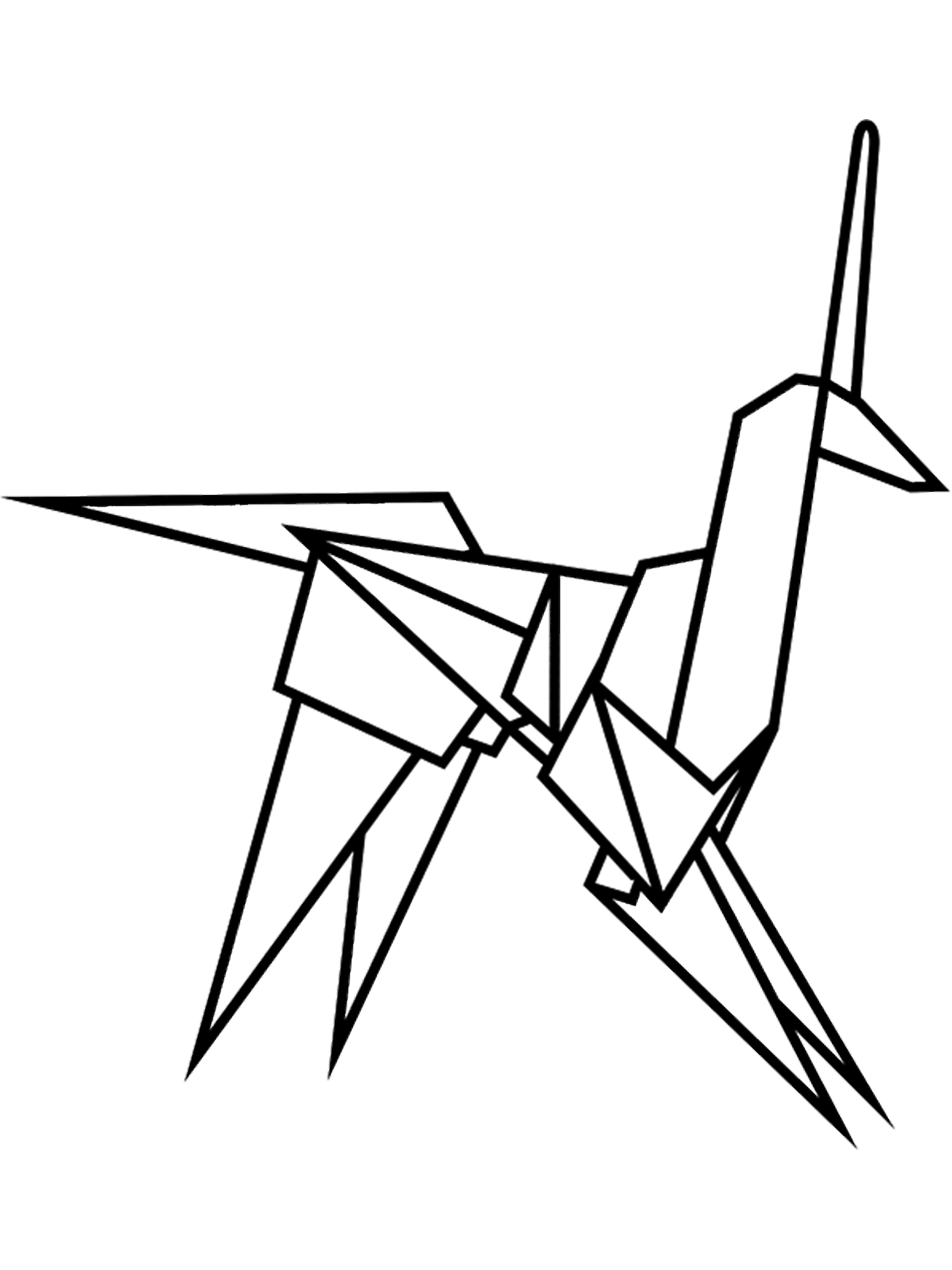 Blade Runner Origami Unicorn | Inspire Uplift