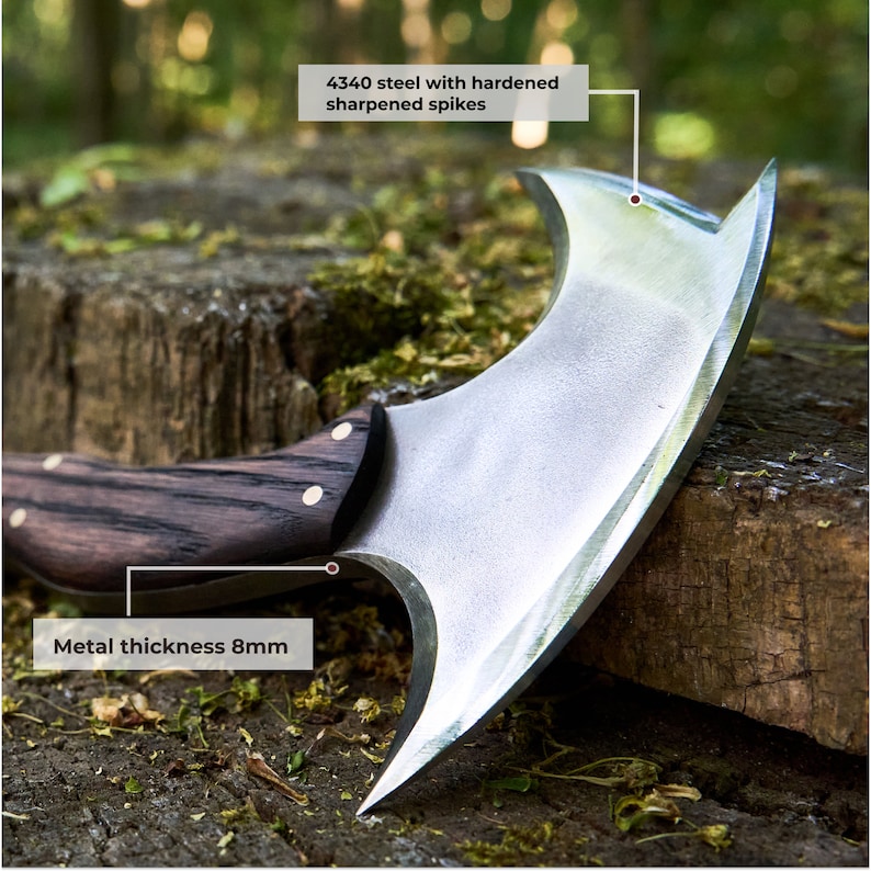 Tomahawk Tactical Tomahawk Axe Forged Combat Tomahawk with K | Inspire ...
